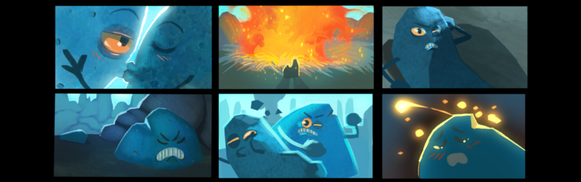 ArtStation - Hard Rocks Visual Development