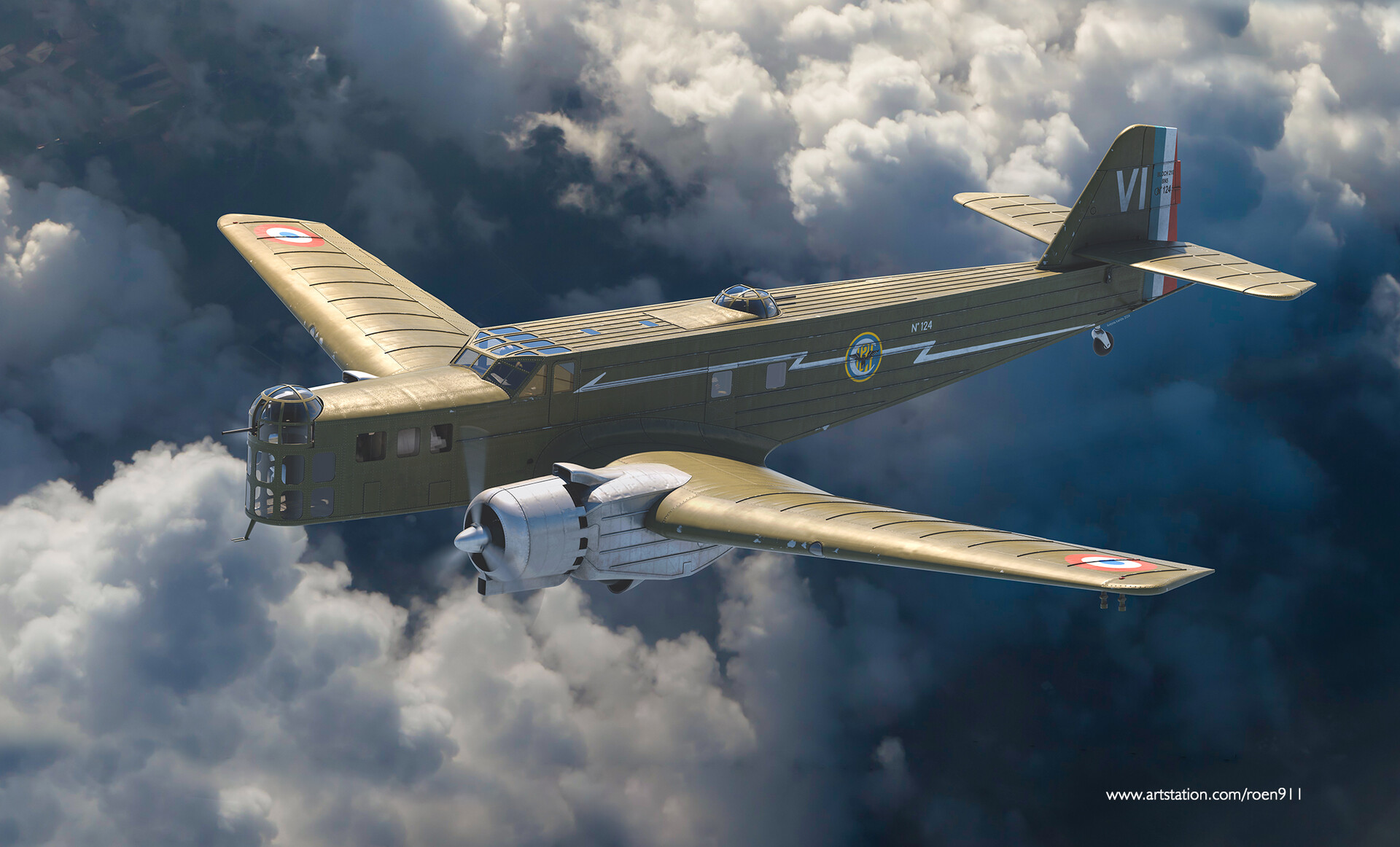 ArtStation - Azur-FRROM - Bloch MB 210