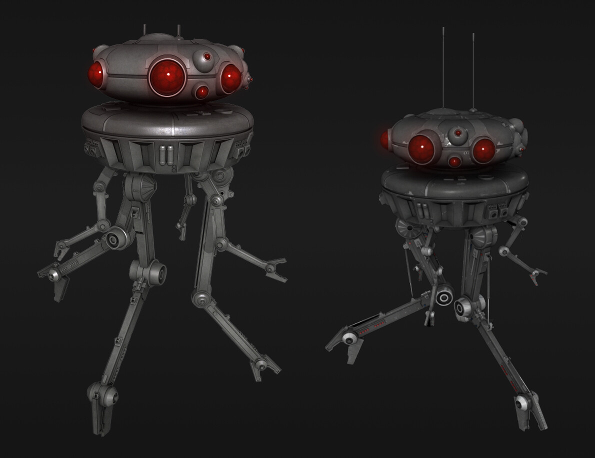 ArtStation - Imperial Probe Droid