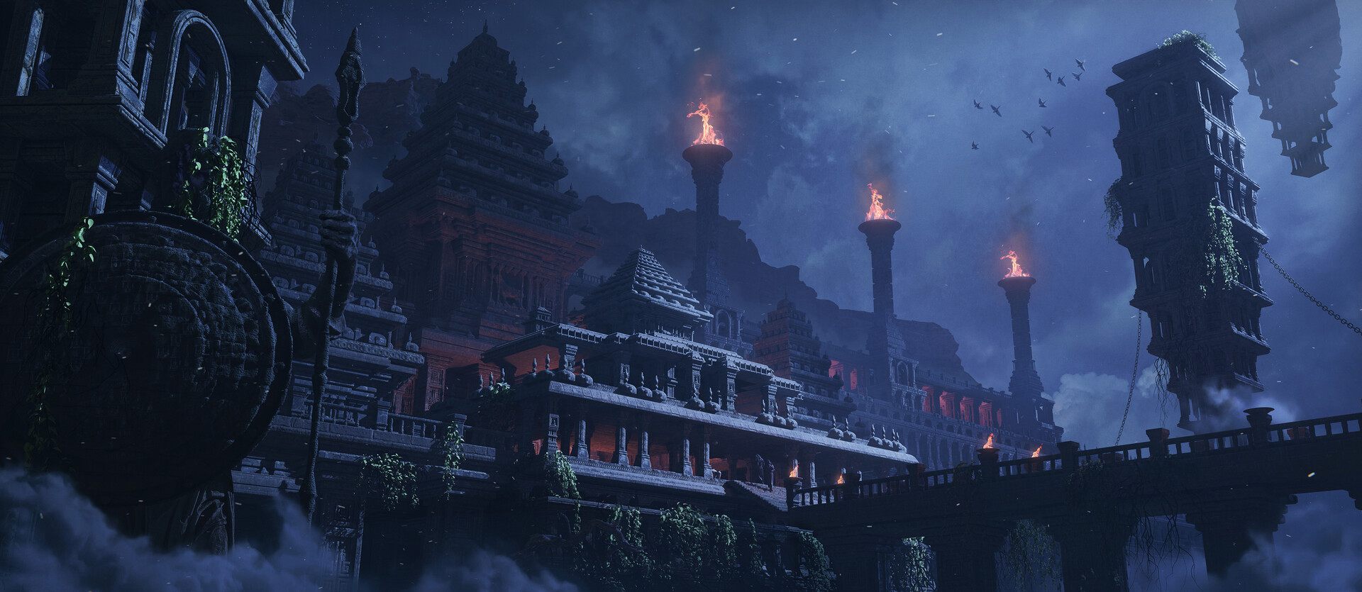 ArtStation - Nightfall Sanctuary