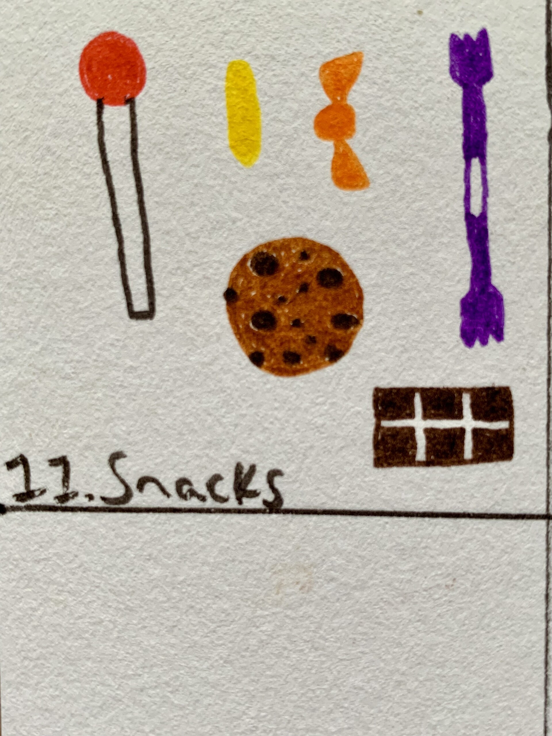 ArtStation - Inktober 2024 Day 11 - Snacks