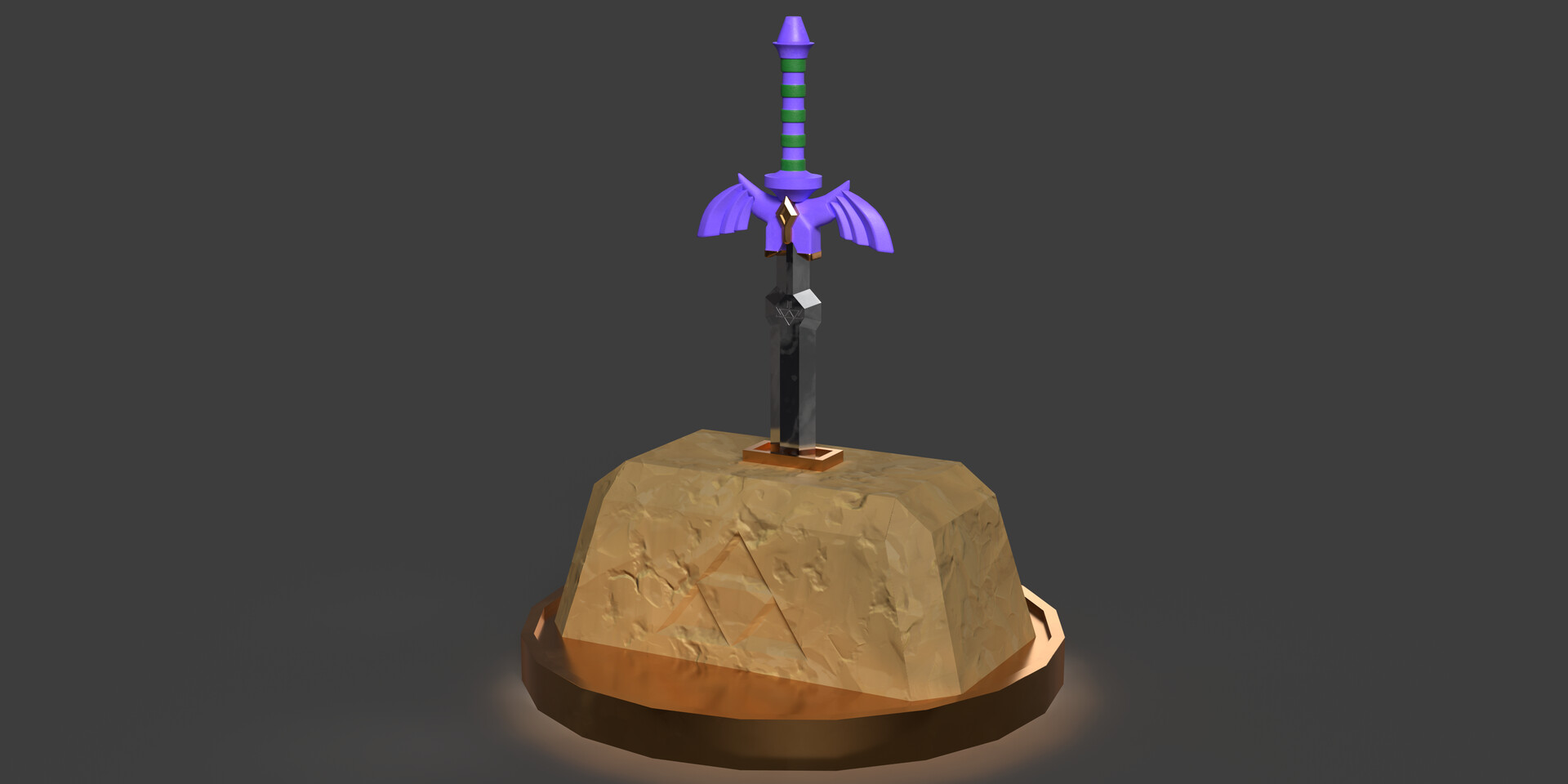 ArtStation - Master Sword (OoT)