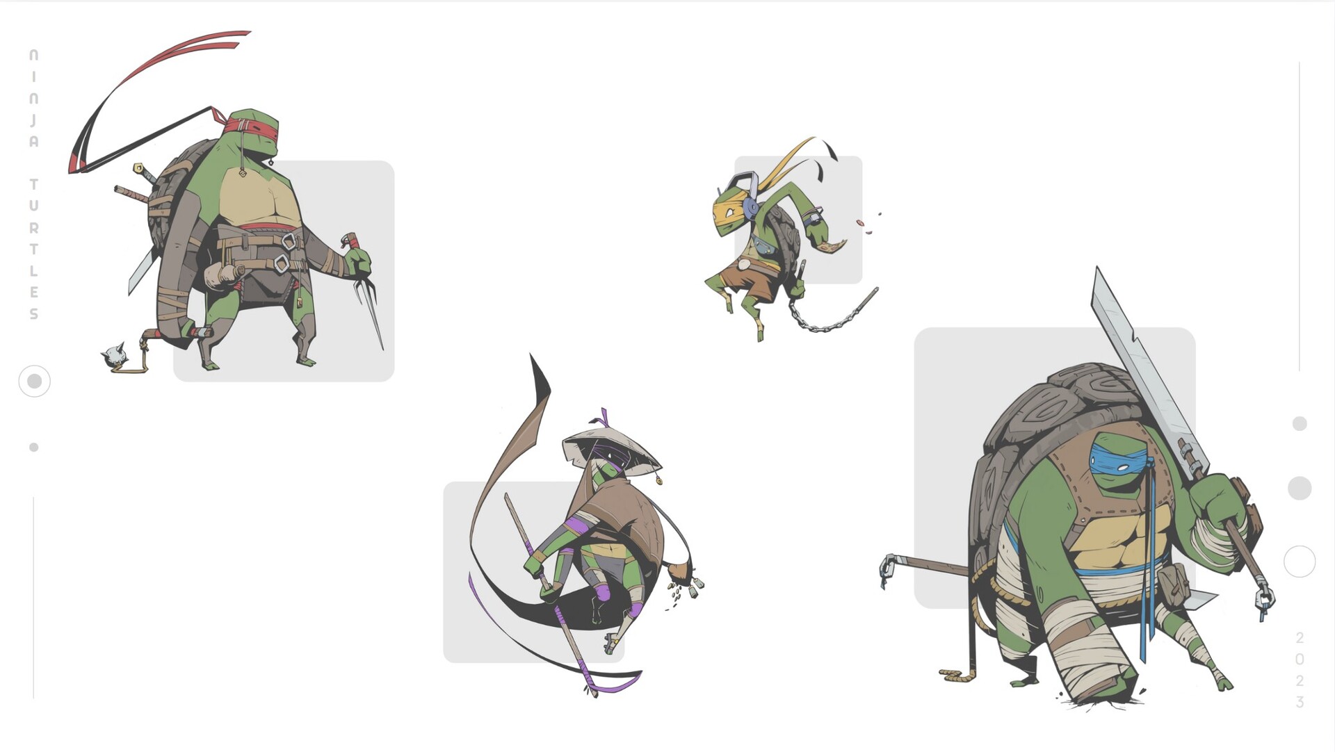 ArtStation - Ninja Turtles