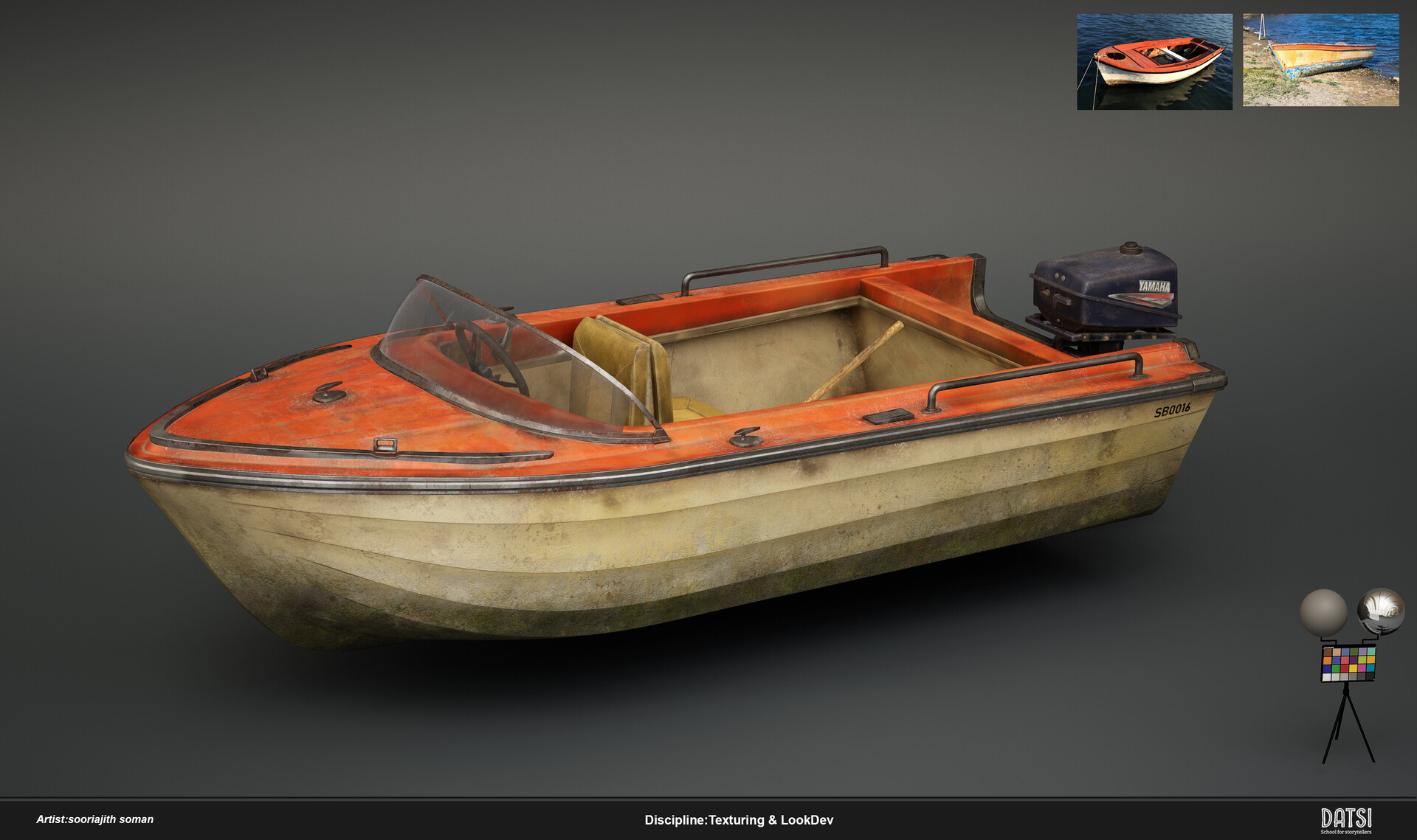 ArtStation - THE SPEEDBOAT..