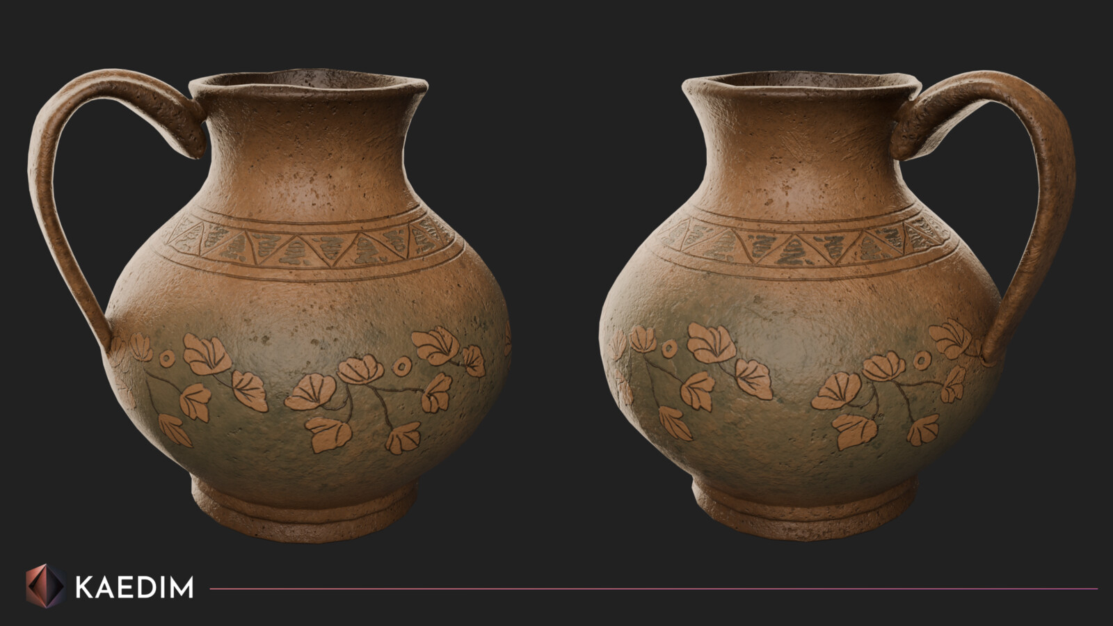 Kaedim - Ancient Jar | 3D Realistic Game Asset | Kaedim