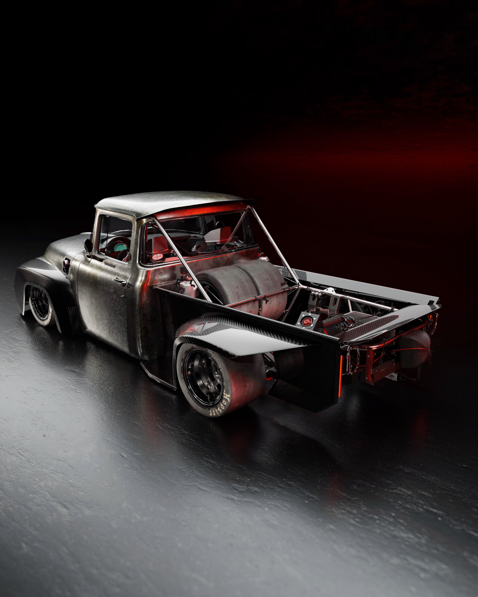 ArtStation - FORD F100 // WNVLD