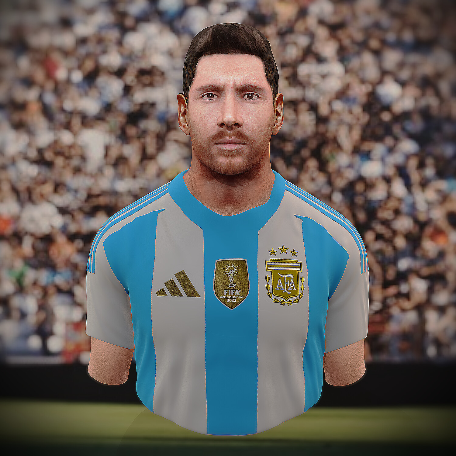 ArtStation - Lionel Messi 3D Sculpture