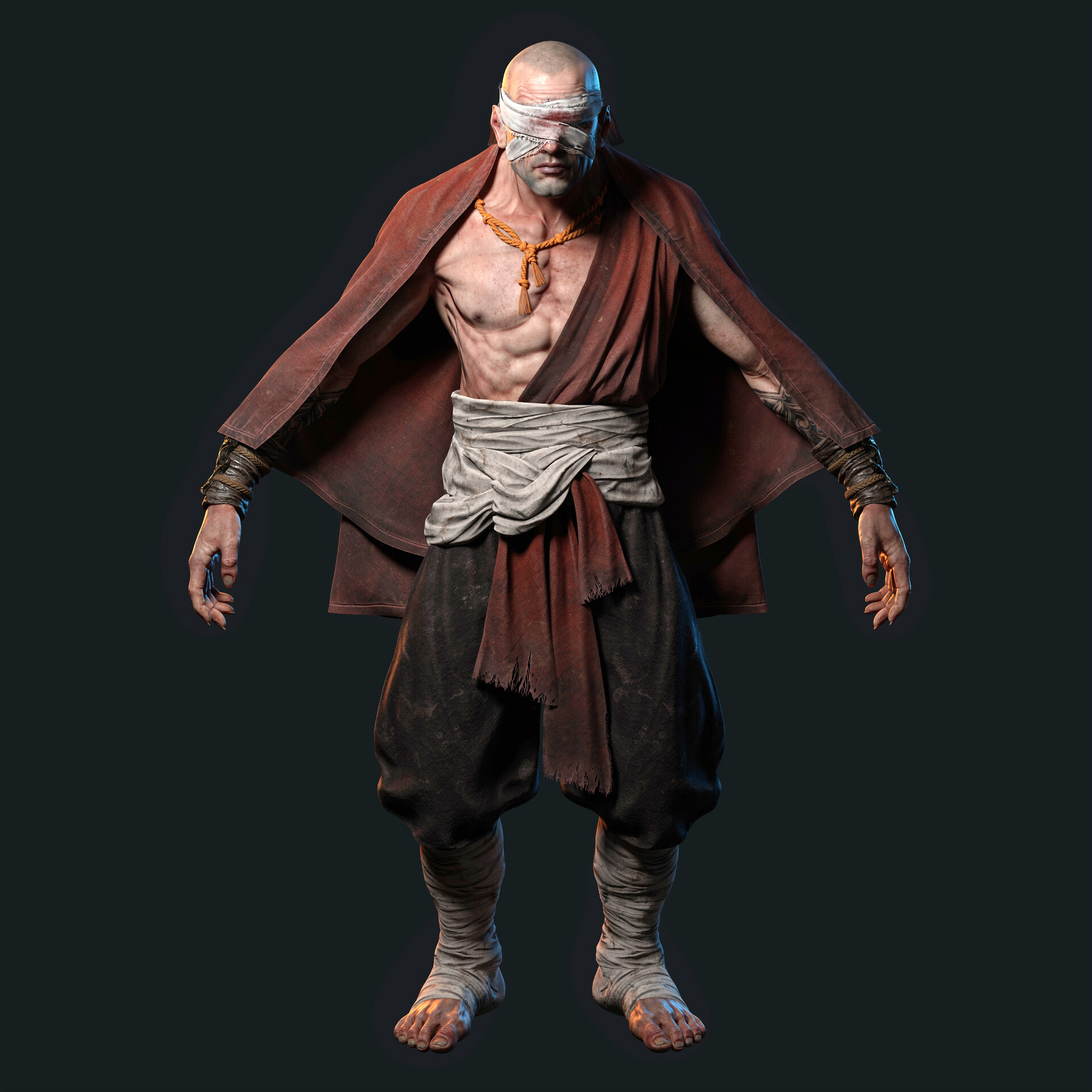 huan gugu - 黑神话悟空_ 监院僧（盲僧）