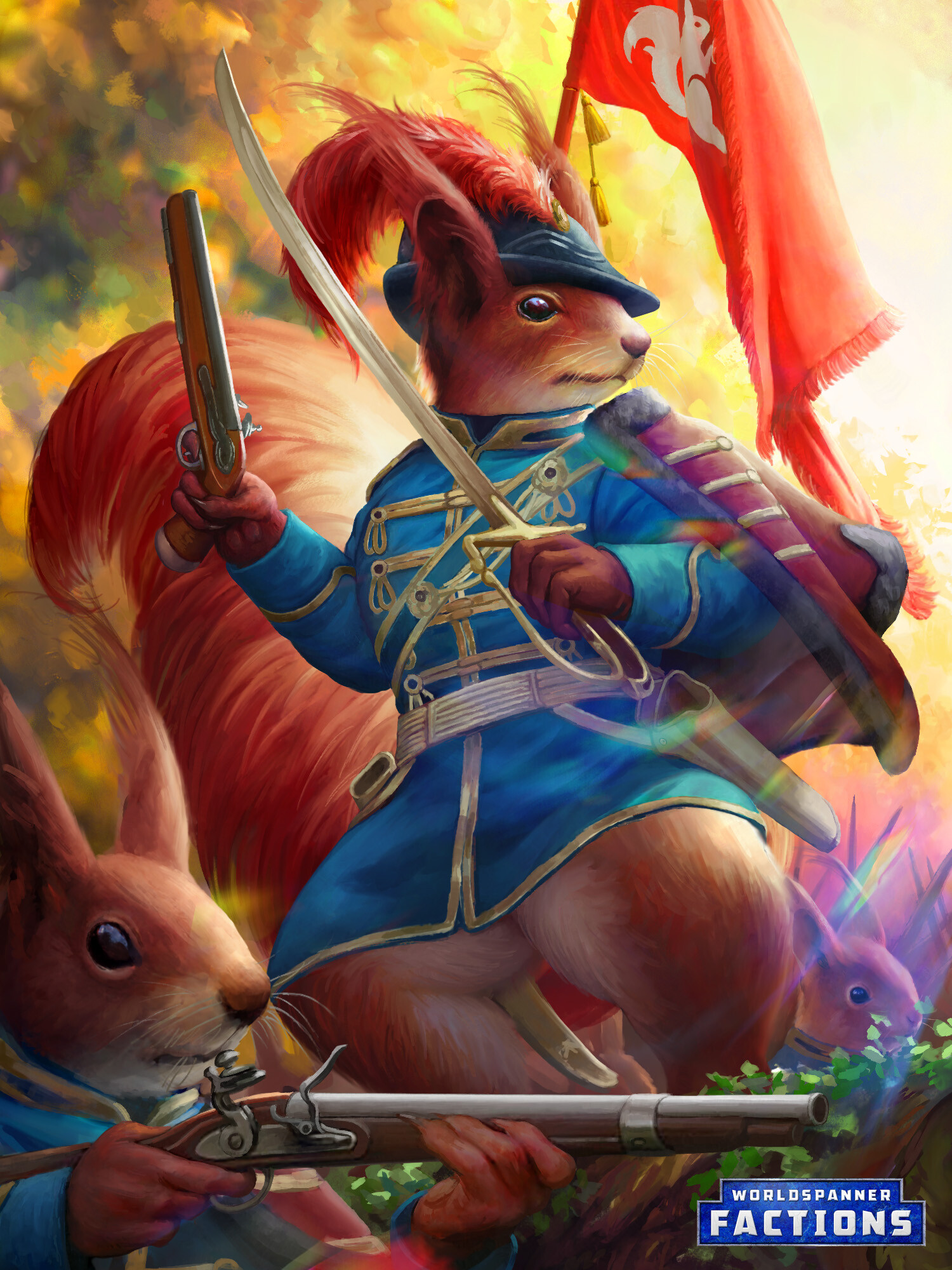 ArtStation - Ezredes Lasar, The Brave Commander