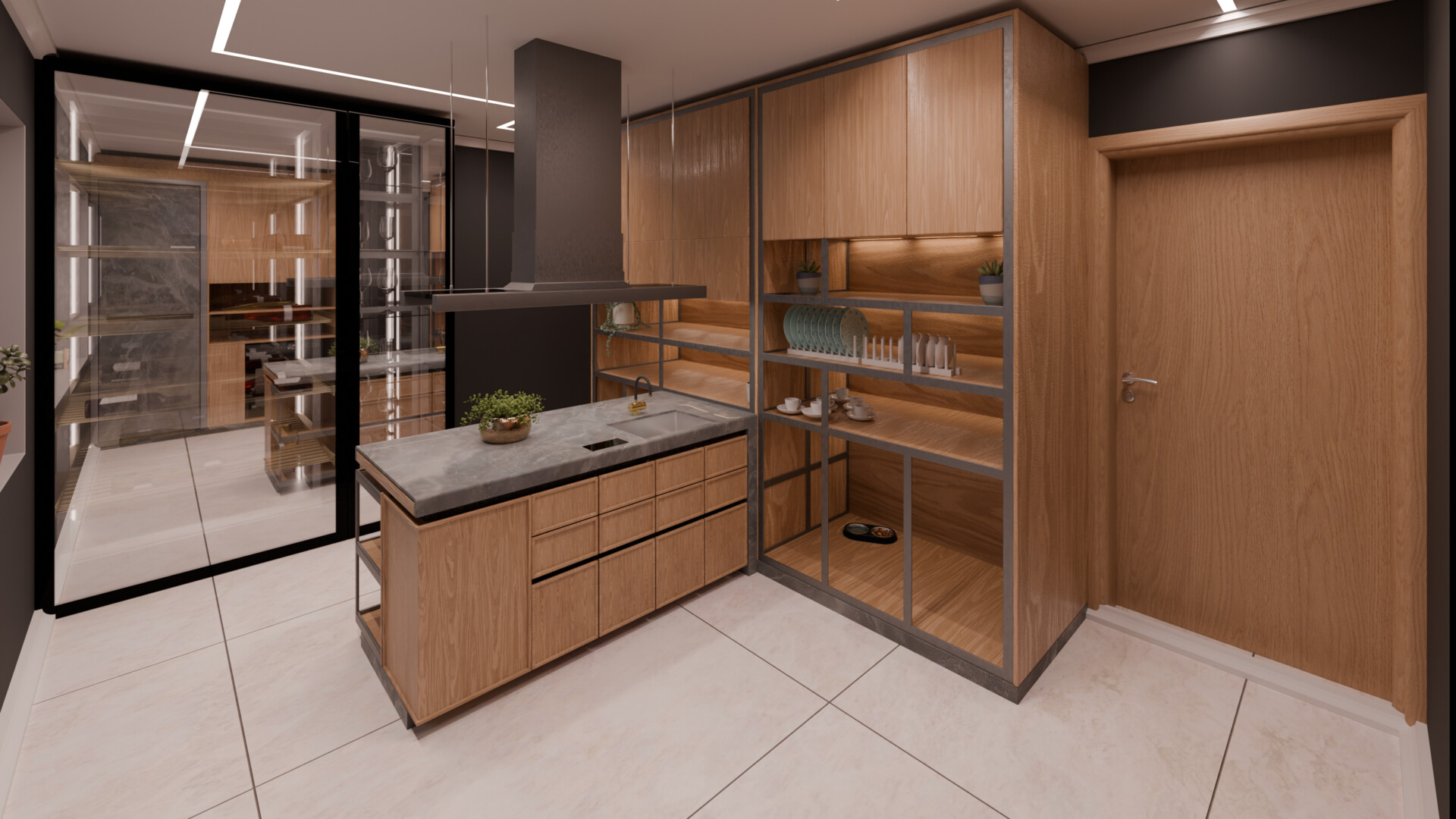 ArtStation - Kitchen visualization