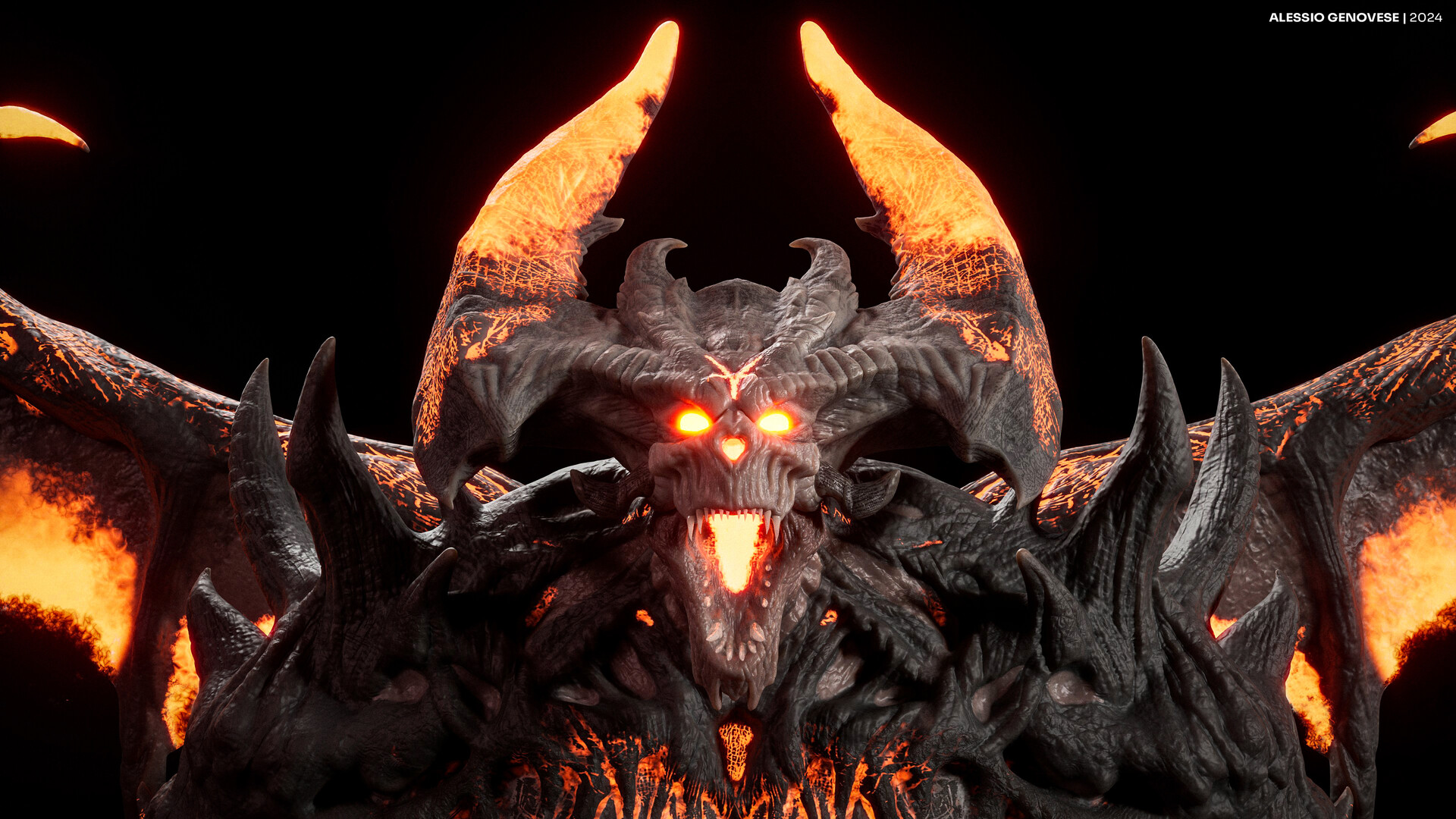 ArtStation - 3D Demon Creature Concept by Raven II