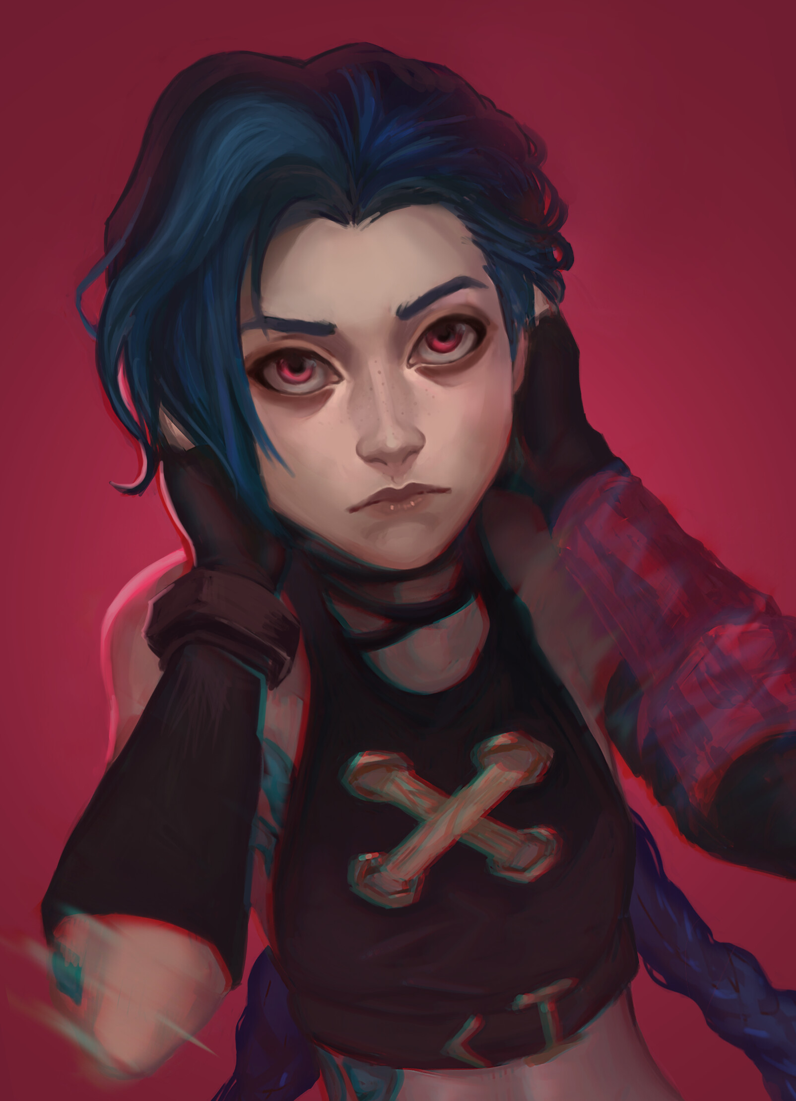 ArtStation - Powder Jinx - Arcane: League of Legends fanart