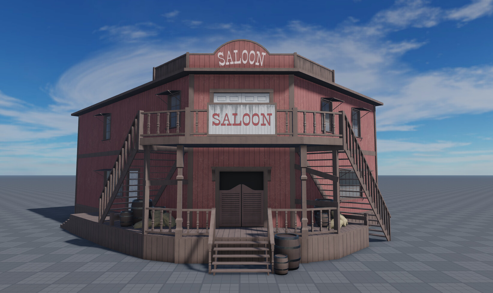 ArtStation - Saloon from RDR 2