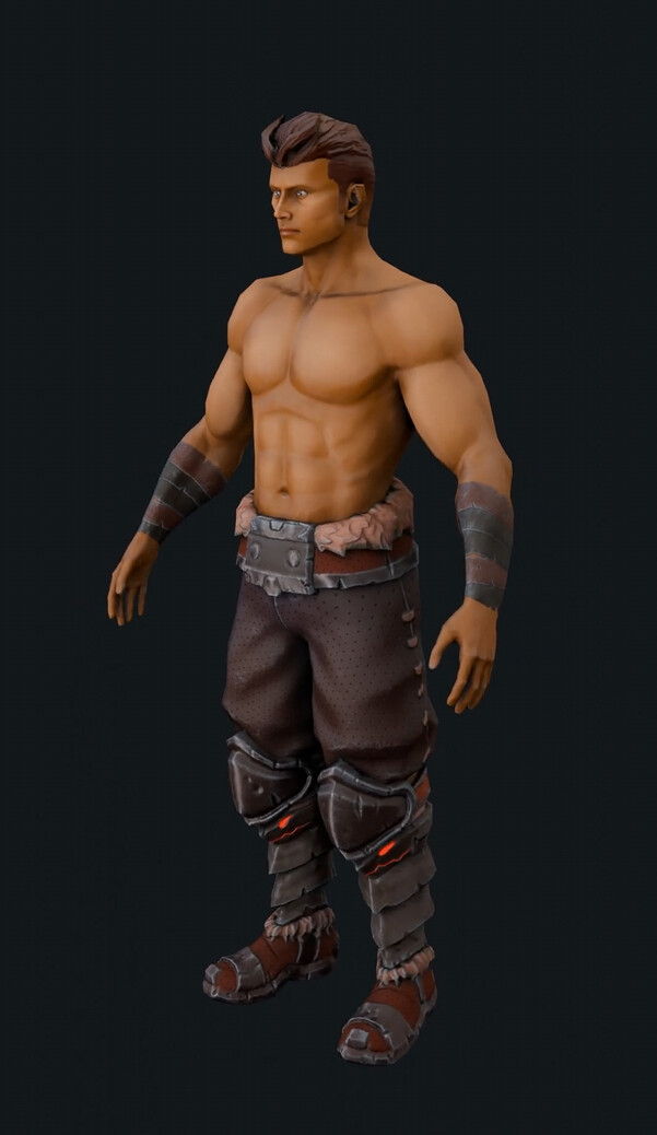 ArtStation - Base Man Mobile Ch