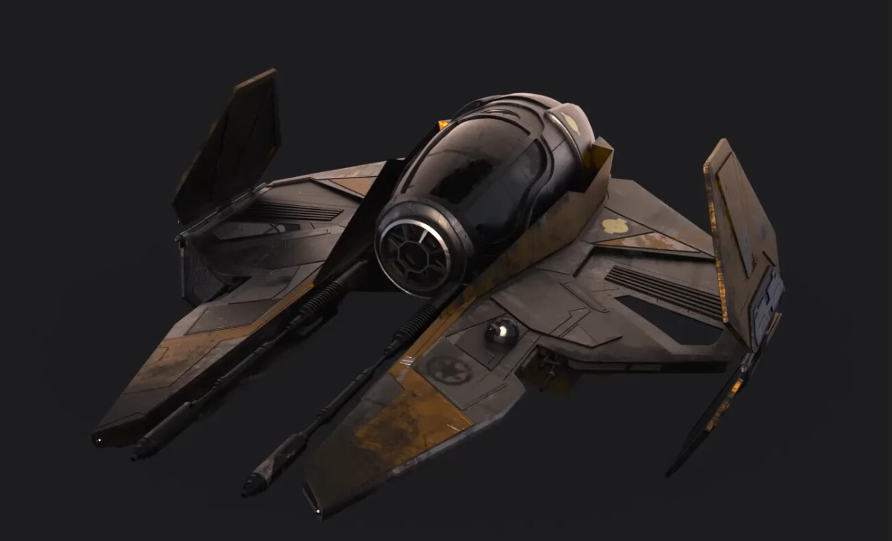 ArtStation - Star Wars Eta II Actis Starship