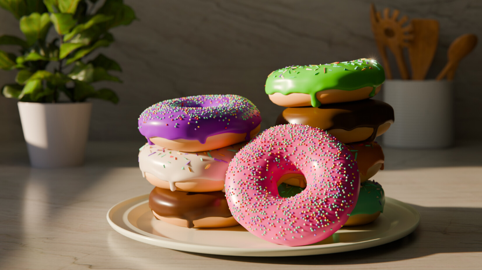 ArtStation - Introduction to Blender - Modeling Donuts!