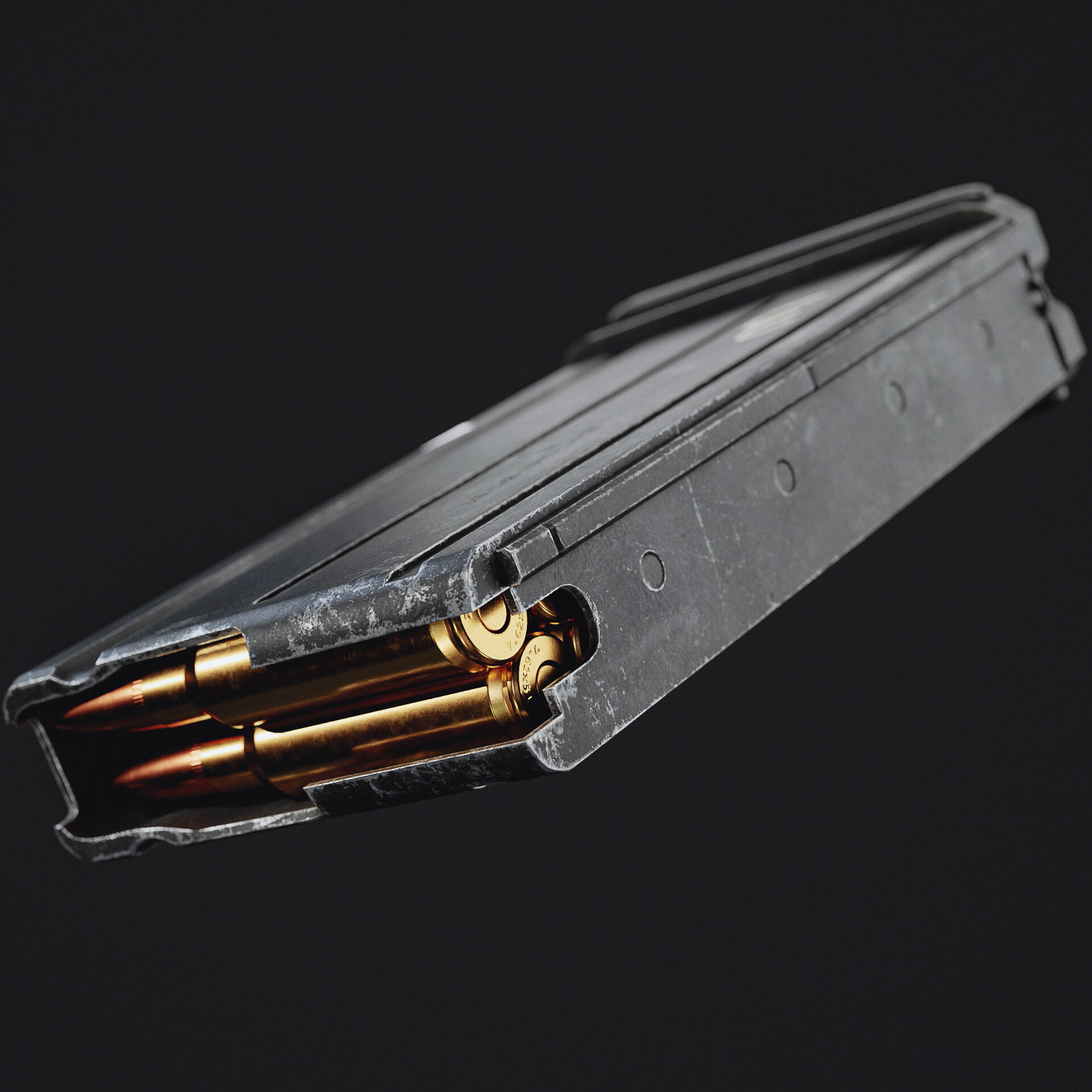 ArtStation - FN SCAR 17S Magazine 7.62×51mm