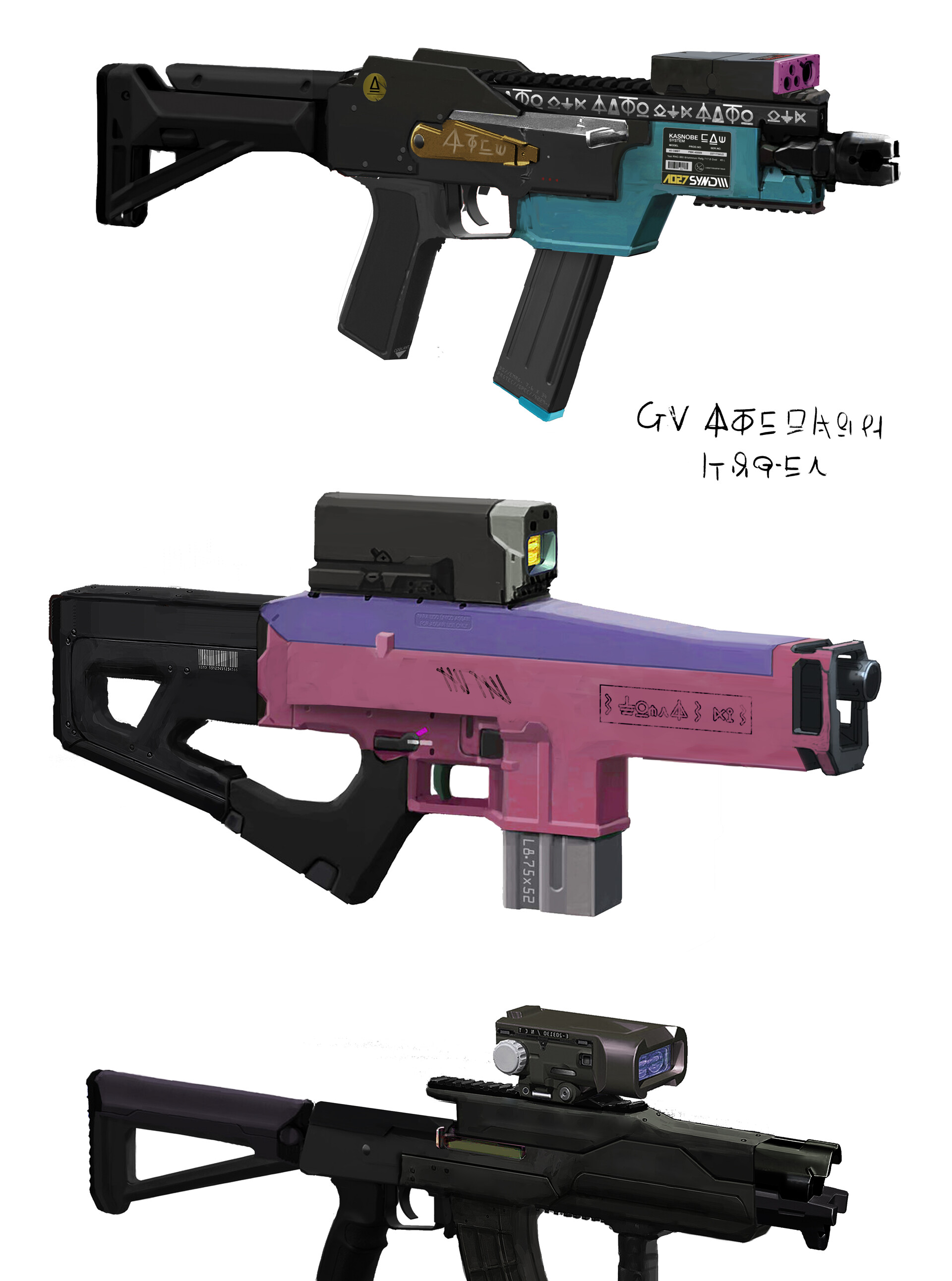 ArtStation - WEAPON CONCEPTS
