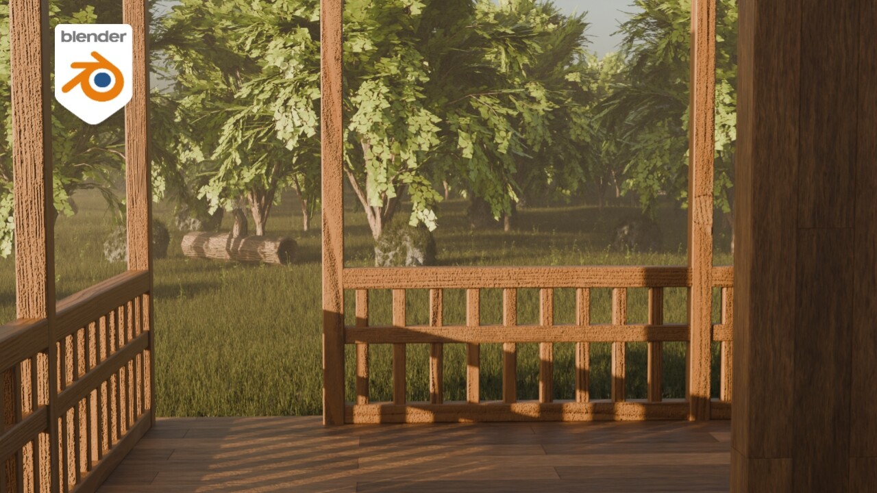 ArtStation - Amazing environment in blender