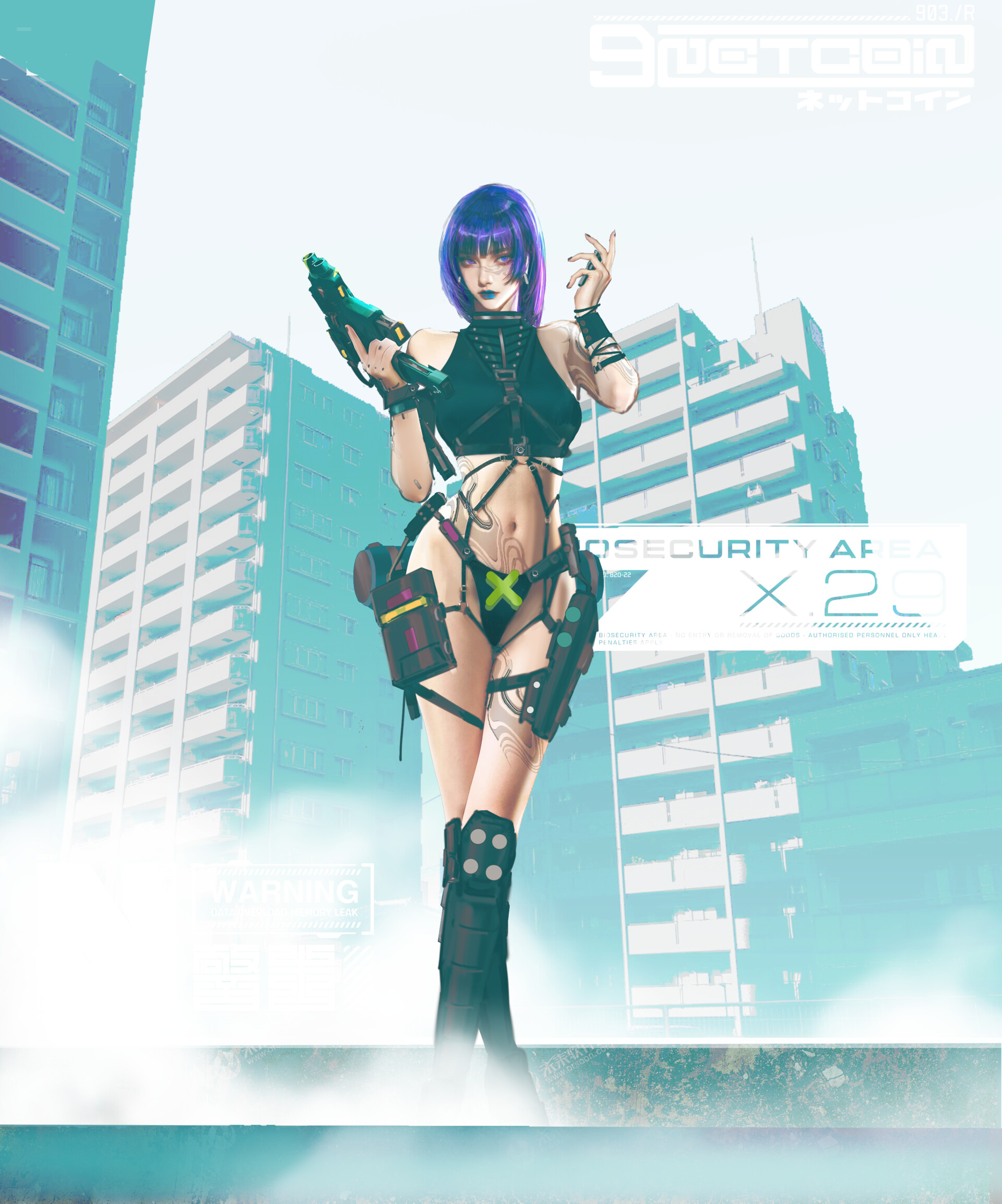 ArtStation - armed girl