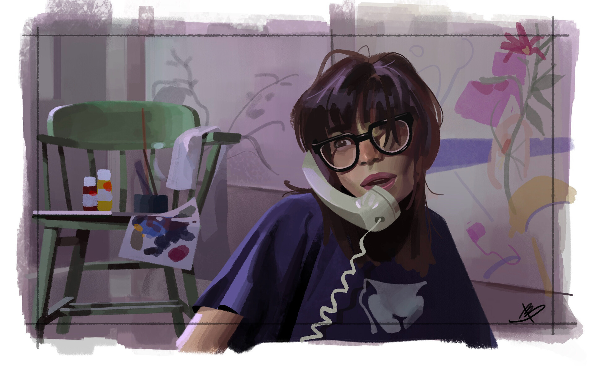 ArtStation - film colorstudy