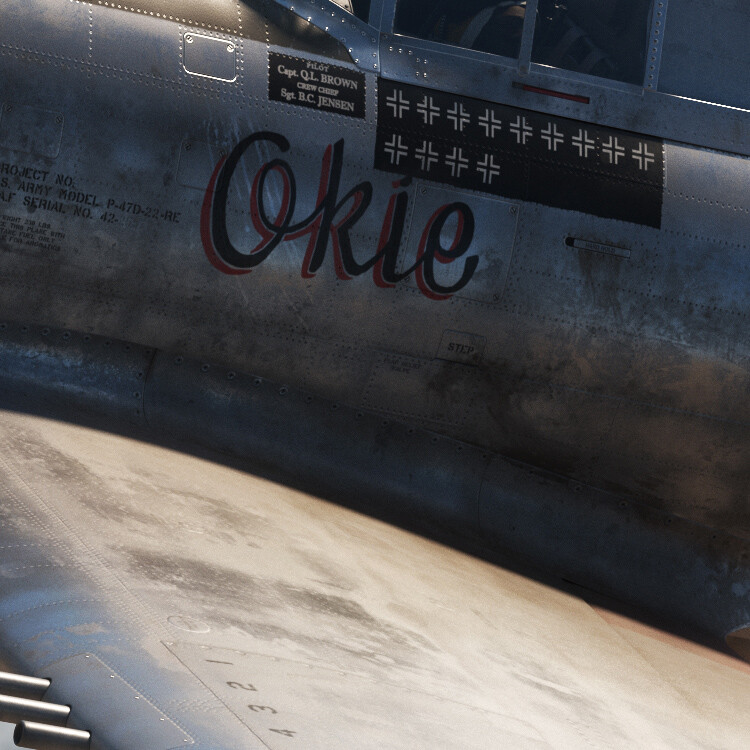 Hendrik Aviation Art - 'Okie'