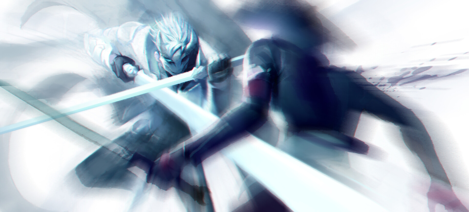 ArtStation - NightWalker/ B vs B / art for game cinematic