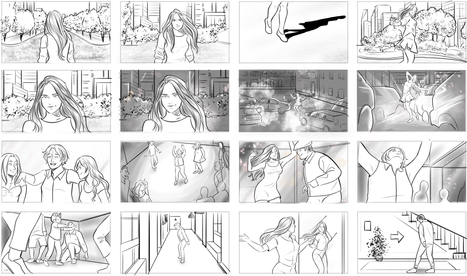ArtStation - Storyboard for publicity