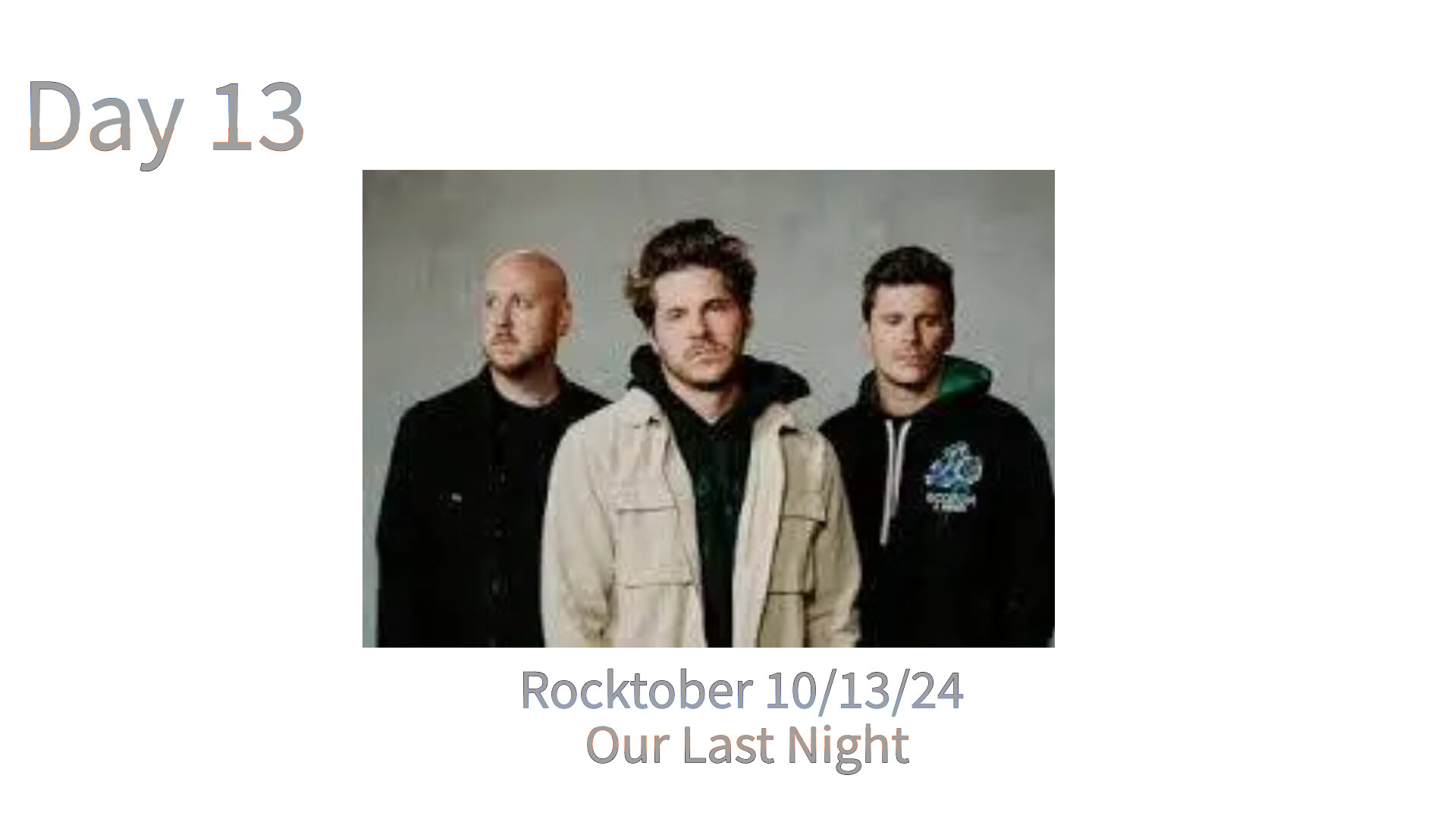 ArtStation - Day 13: Rocktober 10/13/24 Our Last Night October Sunday