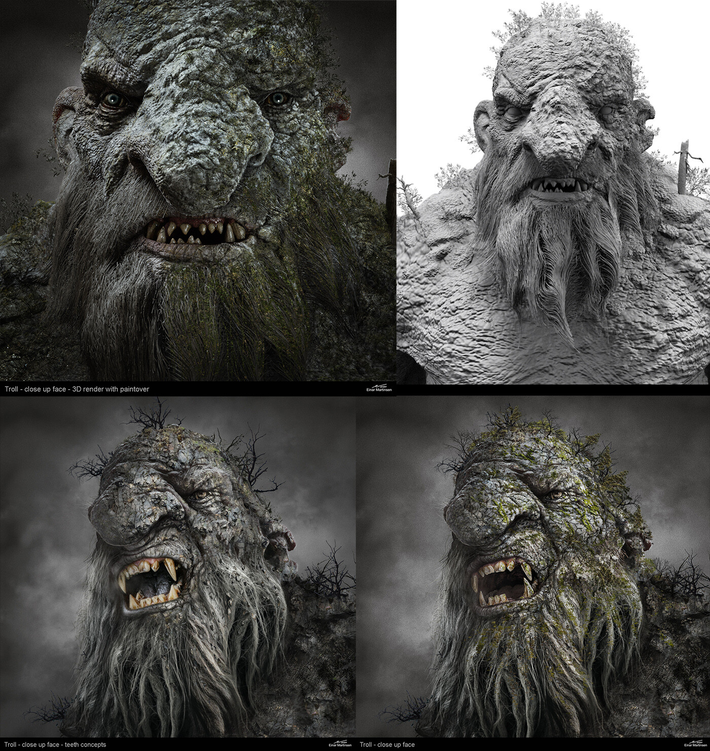 Einar Martinsen - TROLL concept art