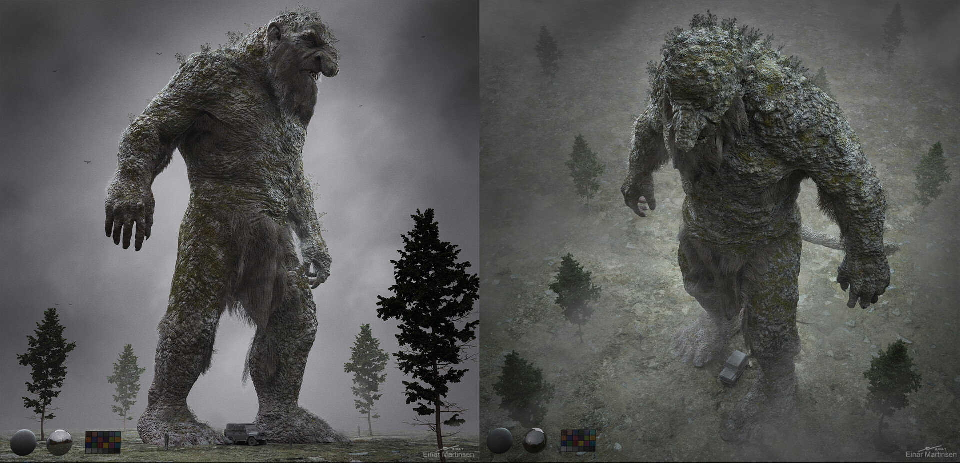 Einar Martinsen - TROLL concept art