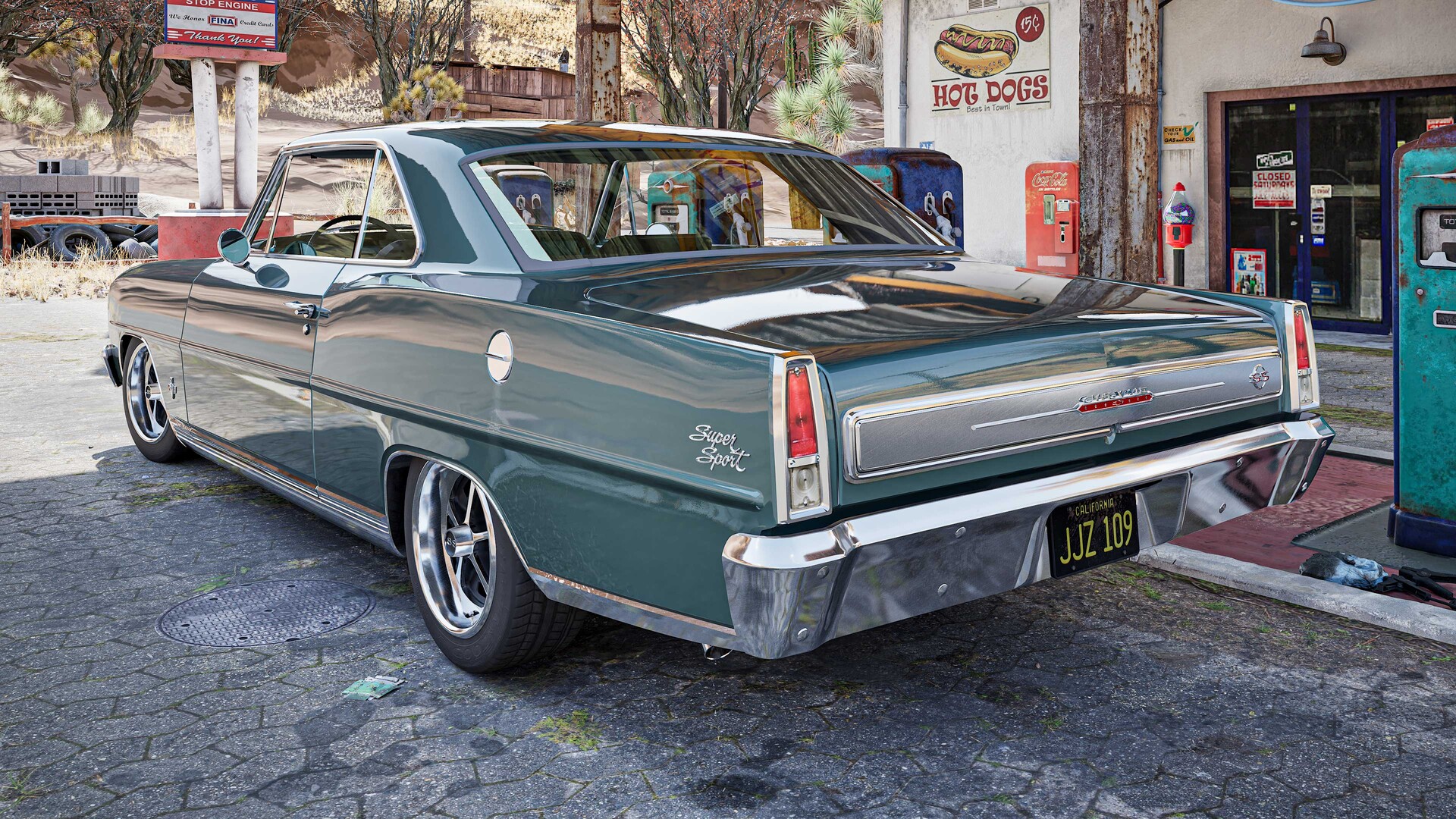 ArtStation - Chevrolet Nova SS 327