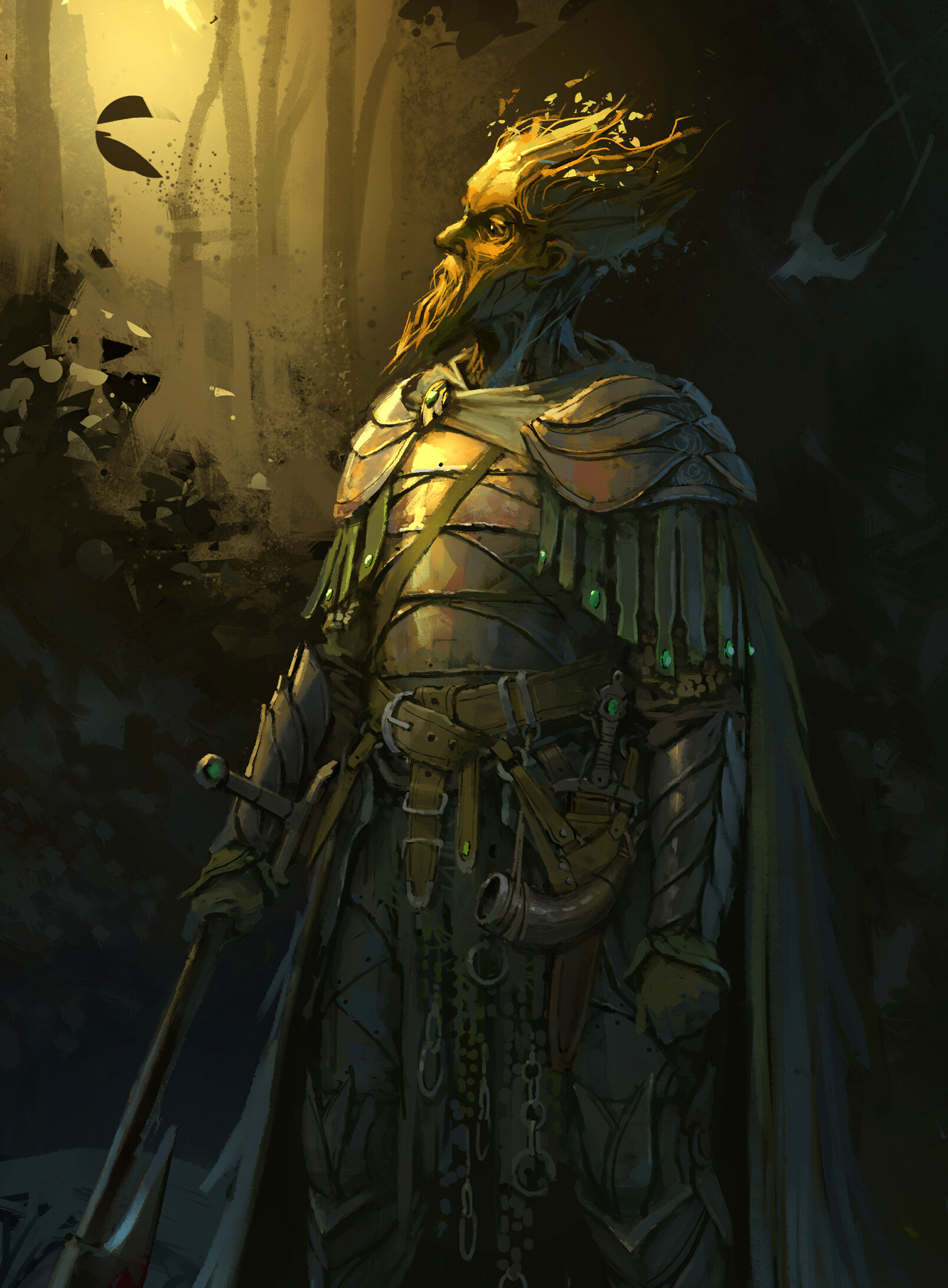 ArtStation - The Green Knight