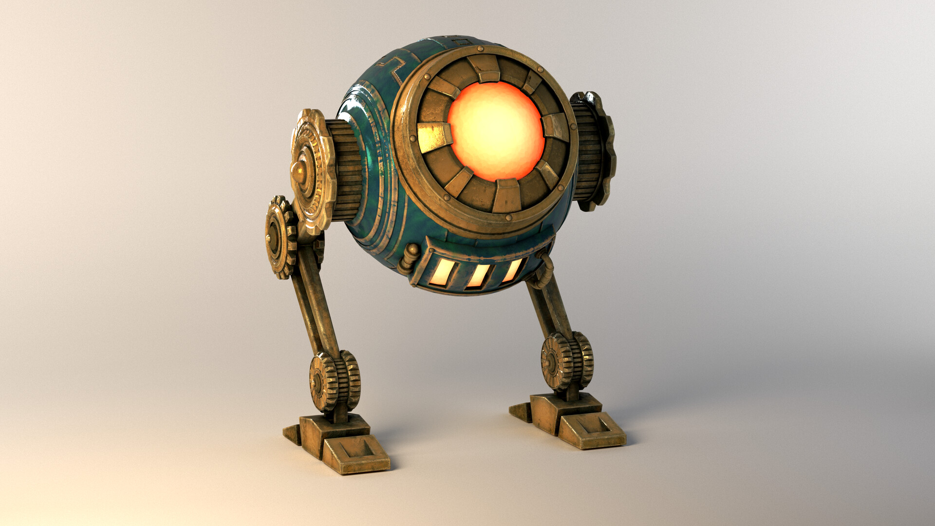 ArtStation - Furnace Robot