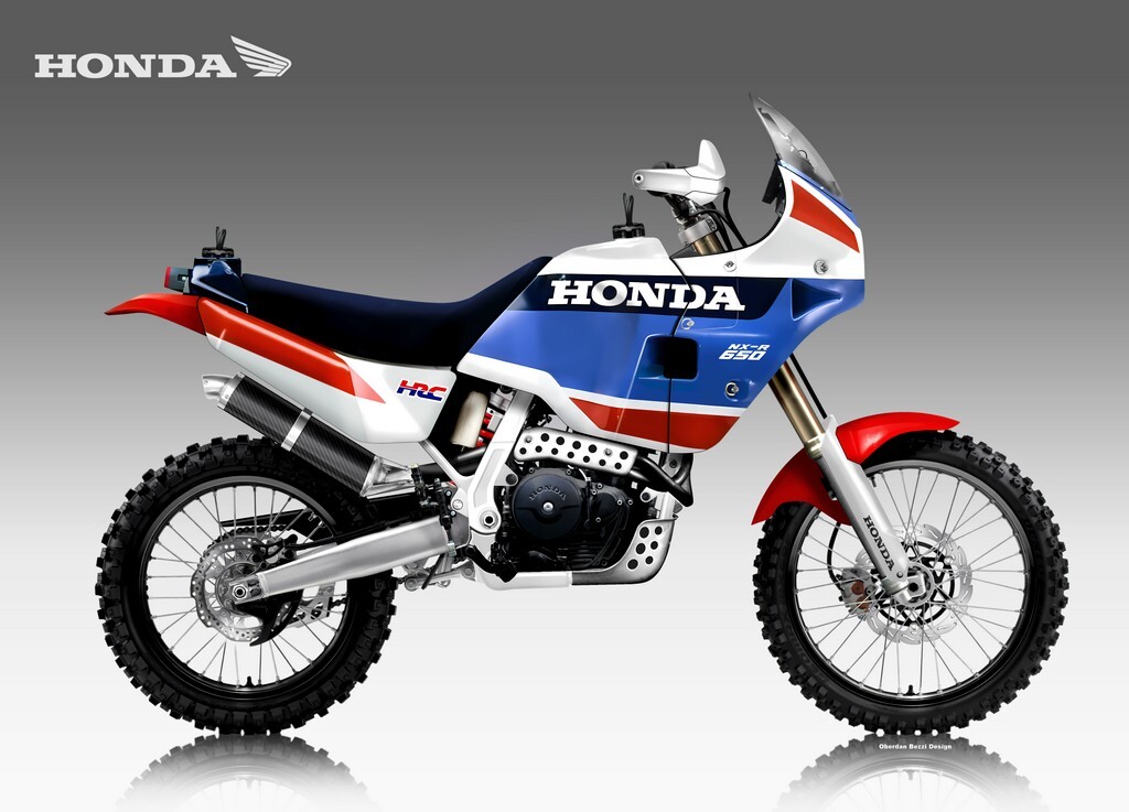 ArtStation - HONDA NX-R 650