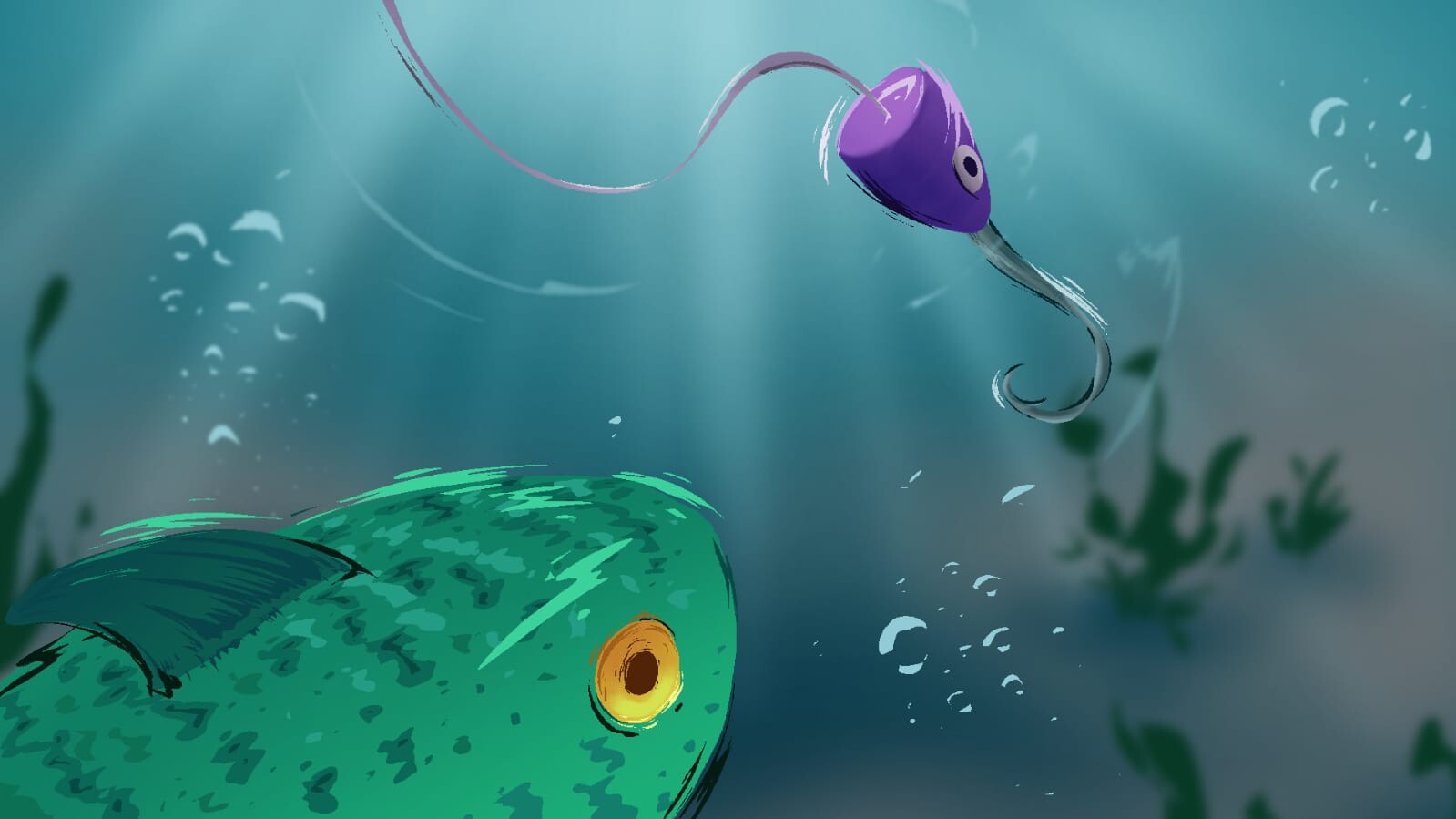 ArtStation - Fishing gone wrong