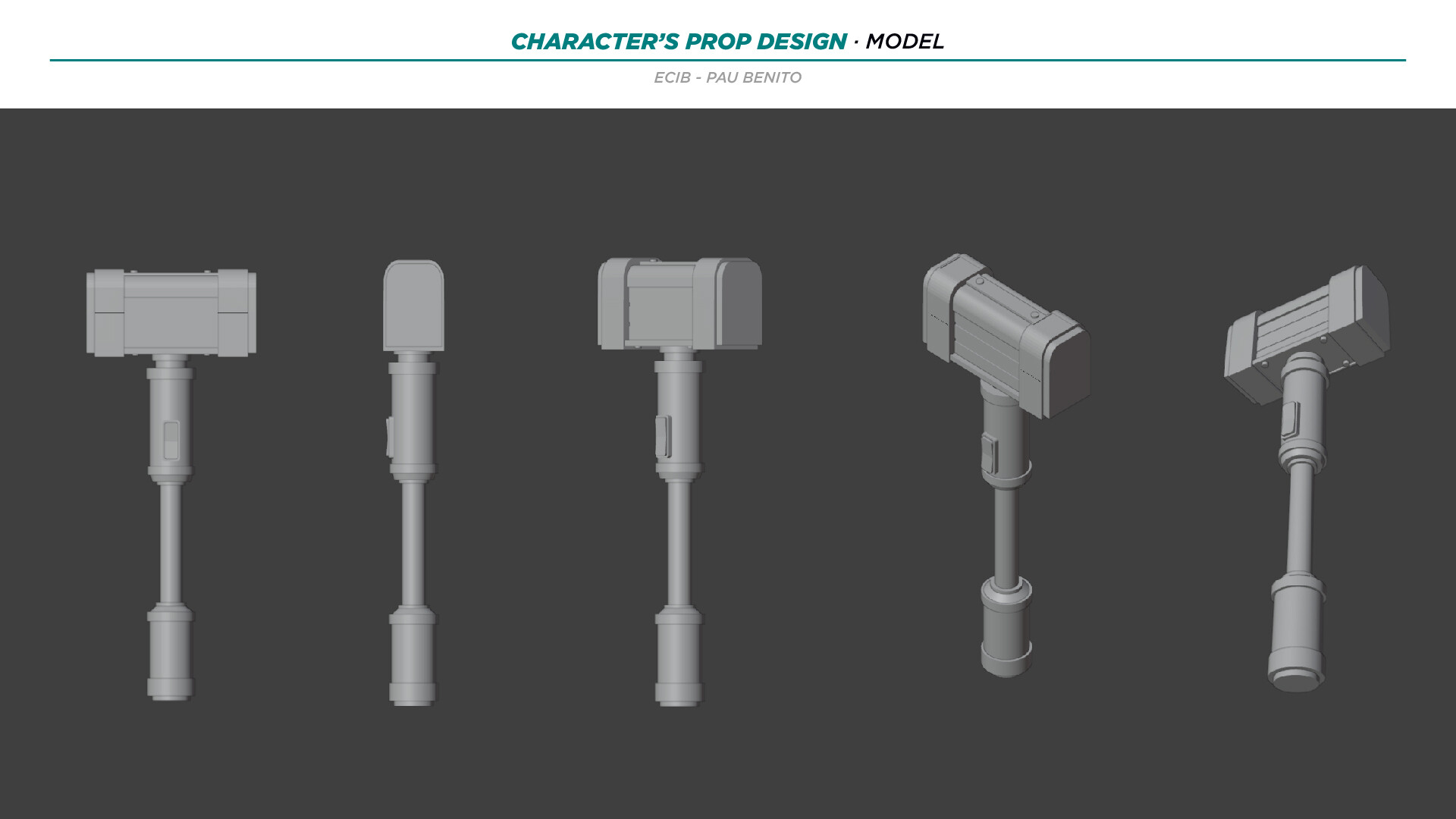 Pau Benito - Character + Prop Design