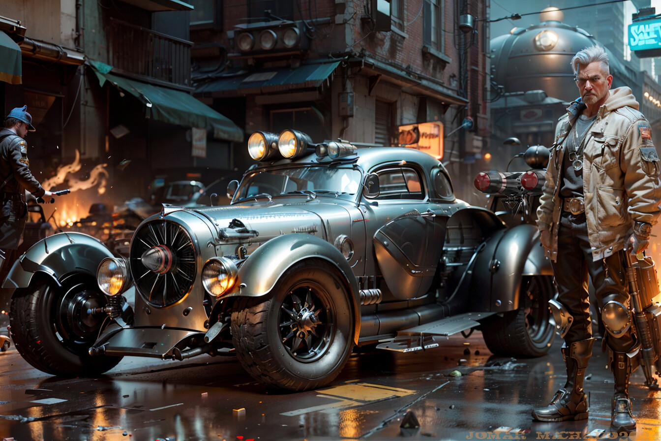 ArtStation - Galactic Road Warriors