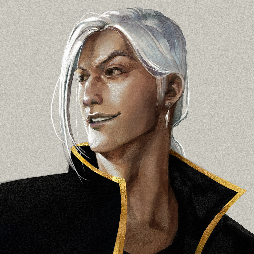 ArtStation - Rebelle Watercolor sketch09