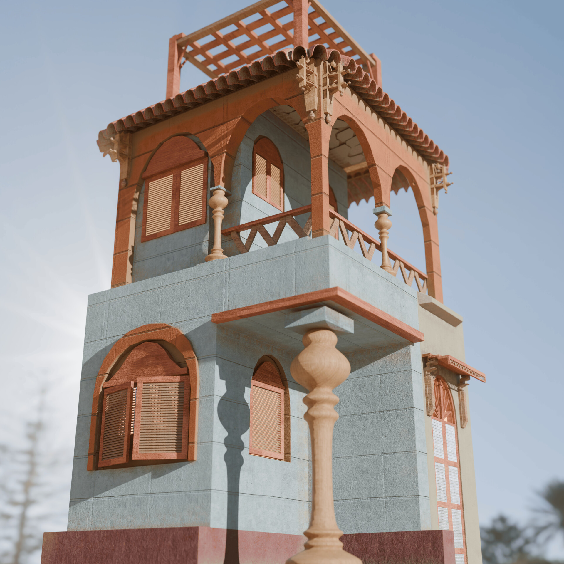 ArtStation - Timeless Harmony ( Stylish Realism House)