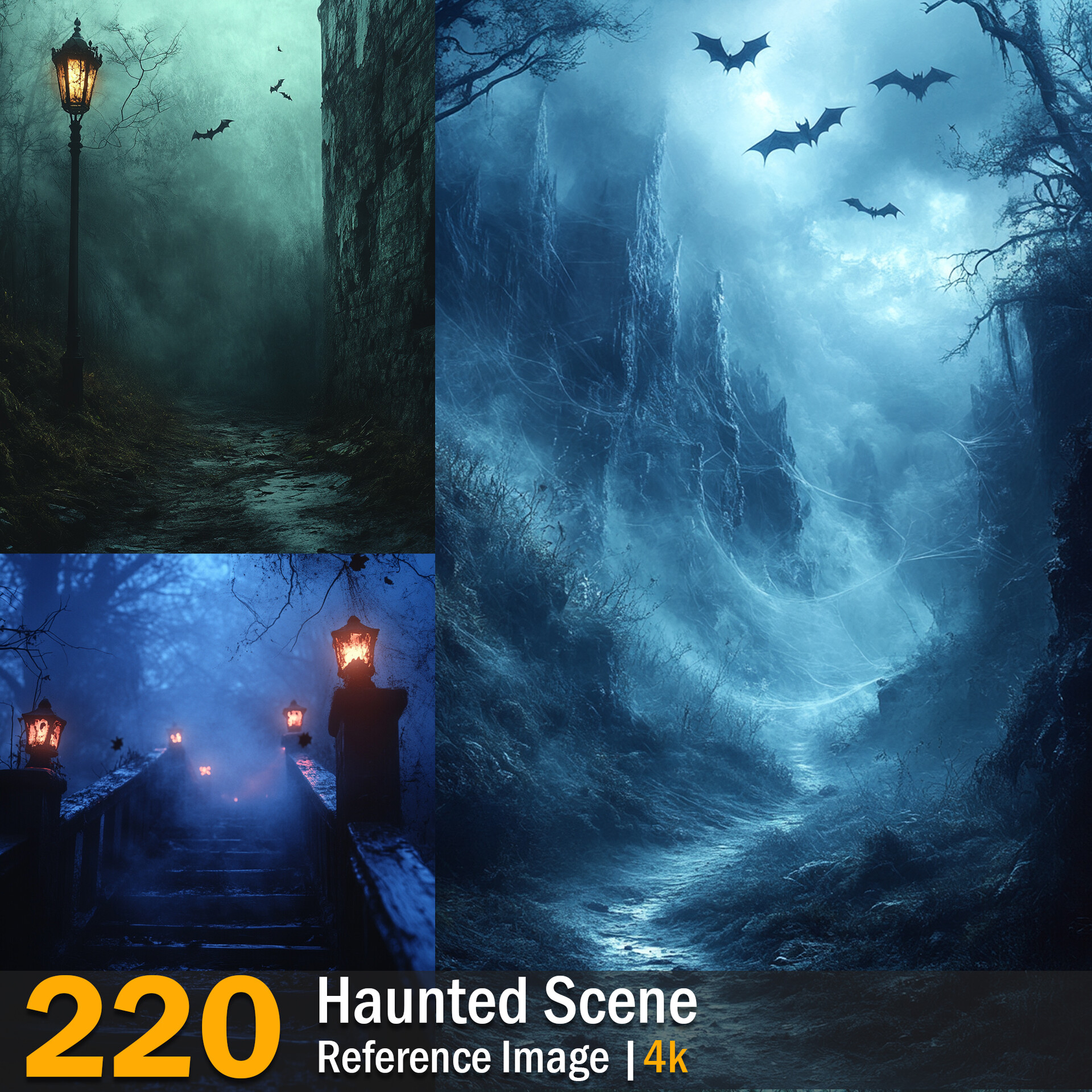ArtStation - Haunted Scene | Reference Images | 4K