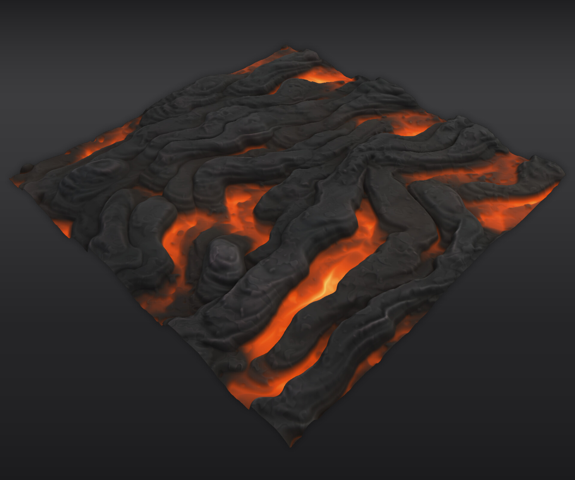 ArtStation - Stylised Lava