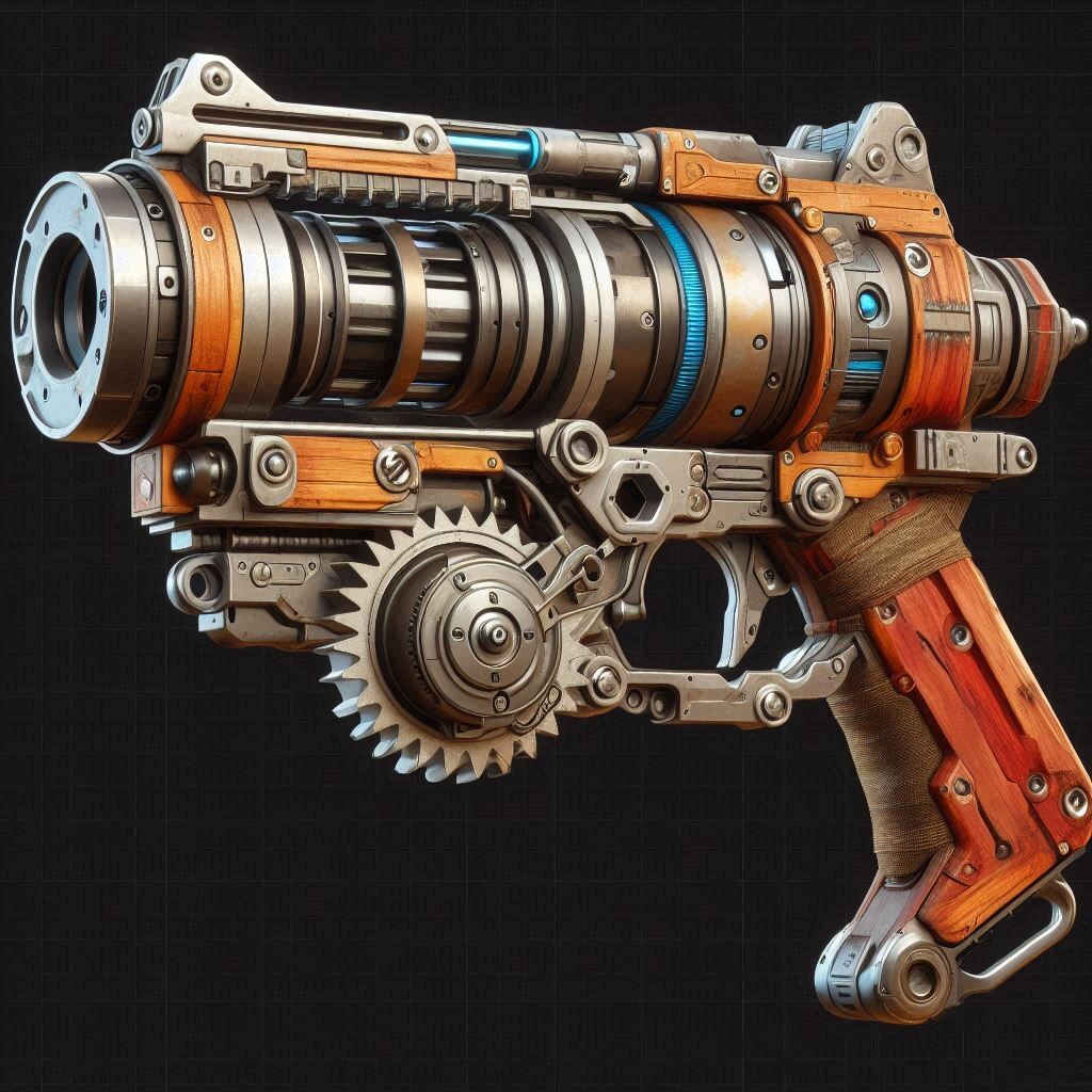 ArtStation - Space pistol