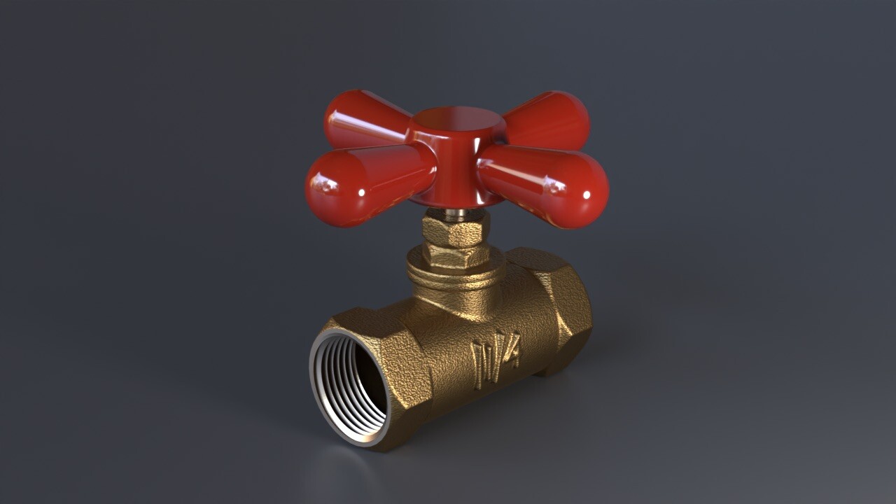 ArtStation - Water Valve
