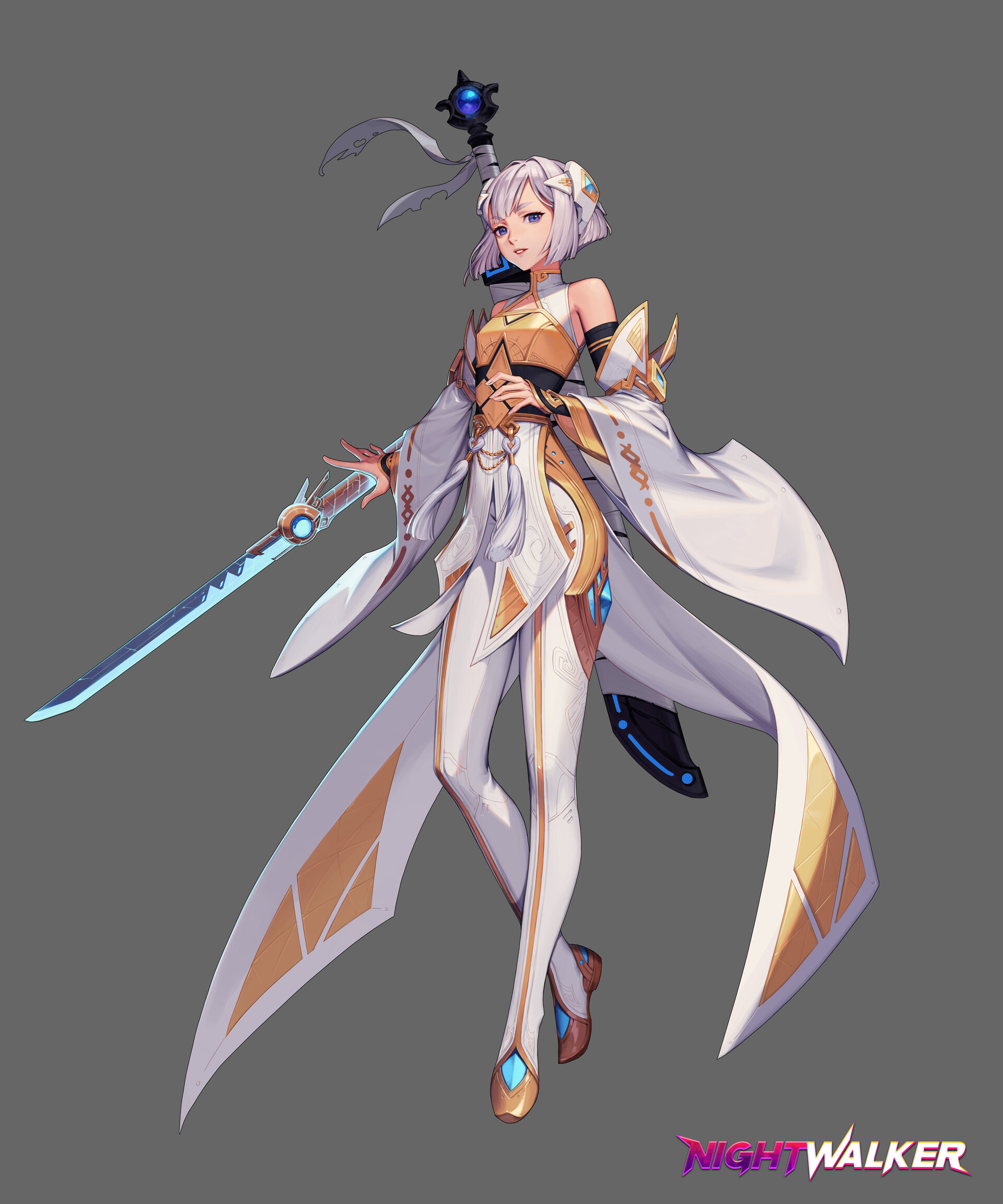 ArtStation - Night Walker_NPC_shaomei