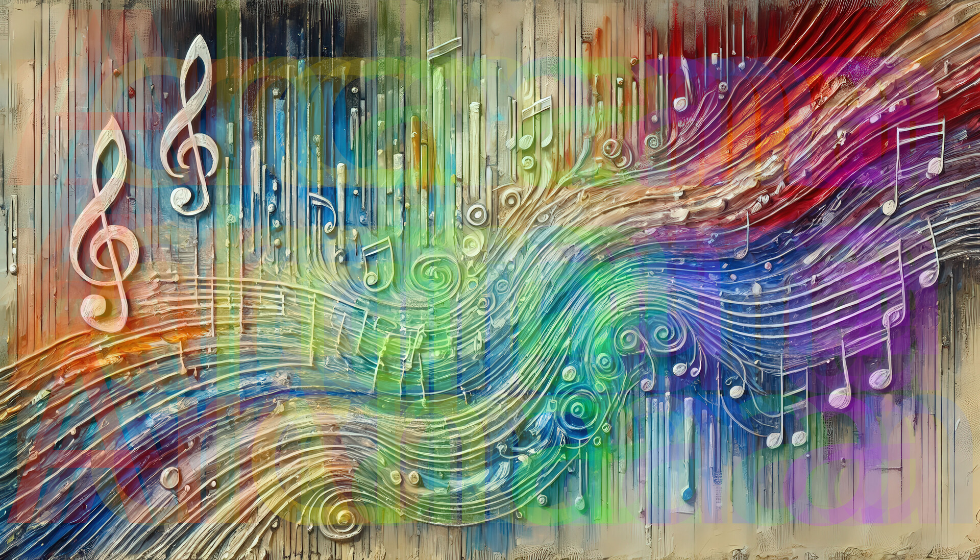 Archana - Vibrant waves of sound transformed into mesmerizing strokes ...
