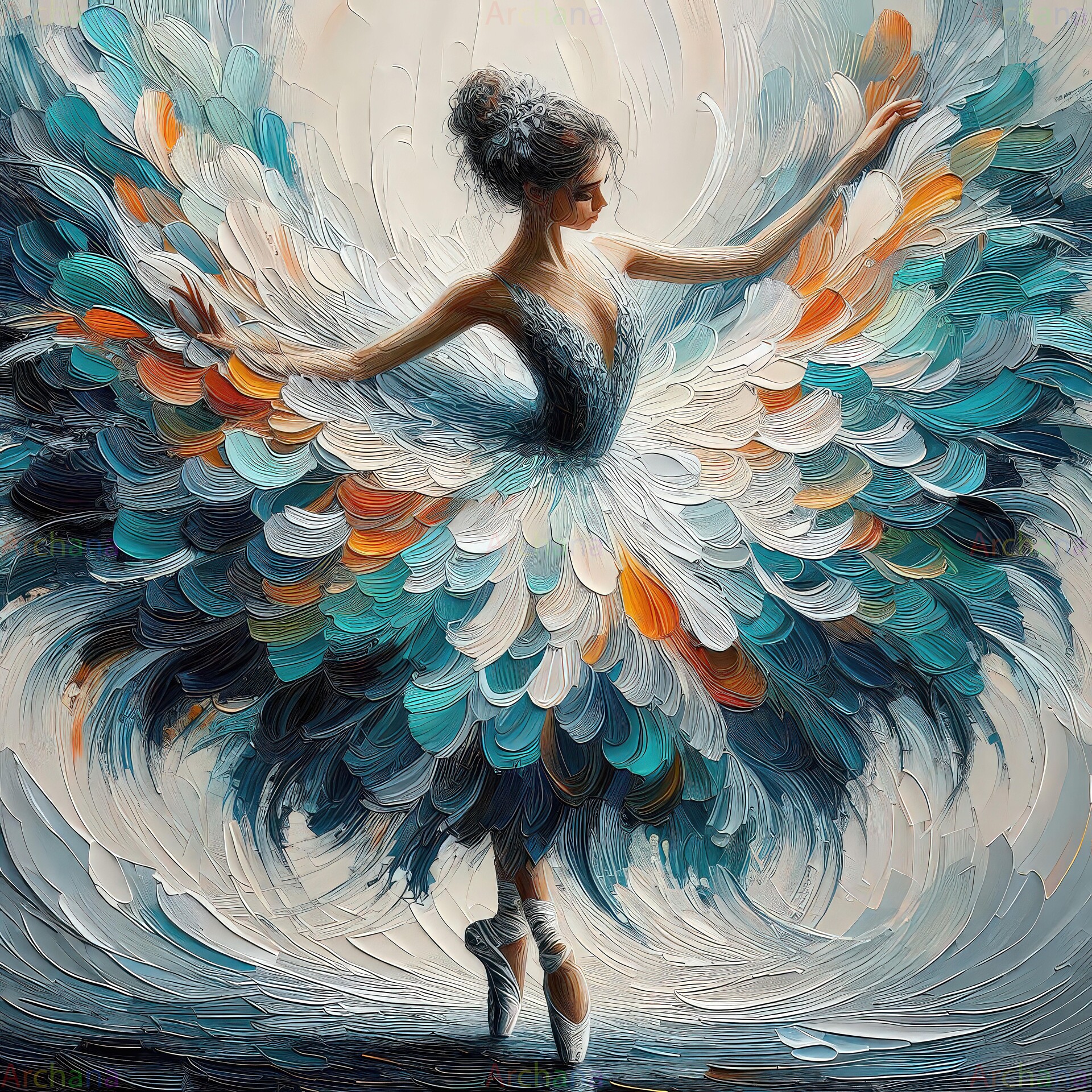 Archana - En Pointe in Motion: A Modern Take on Ballet’s Fluid Grace