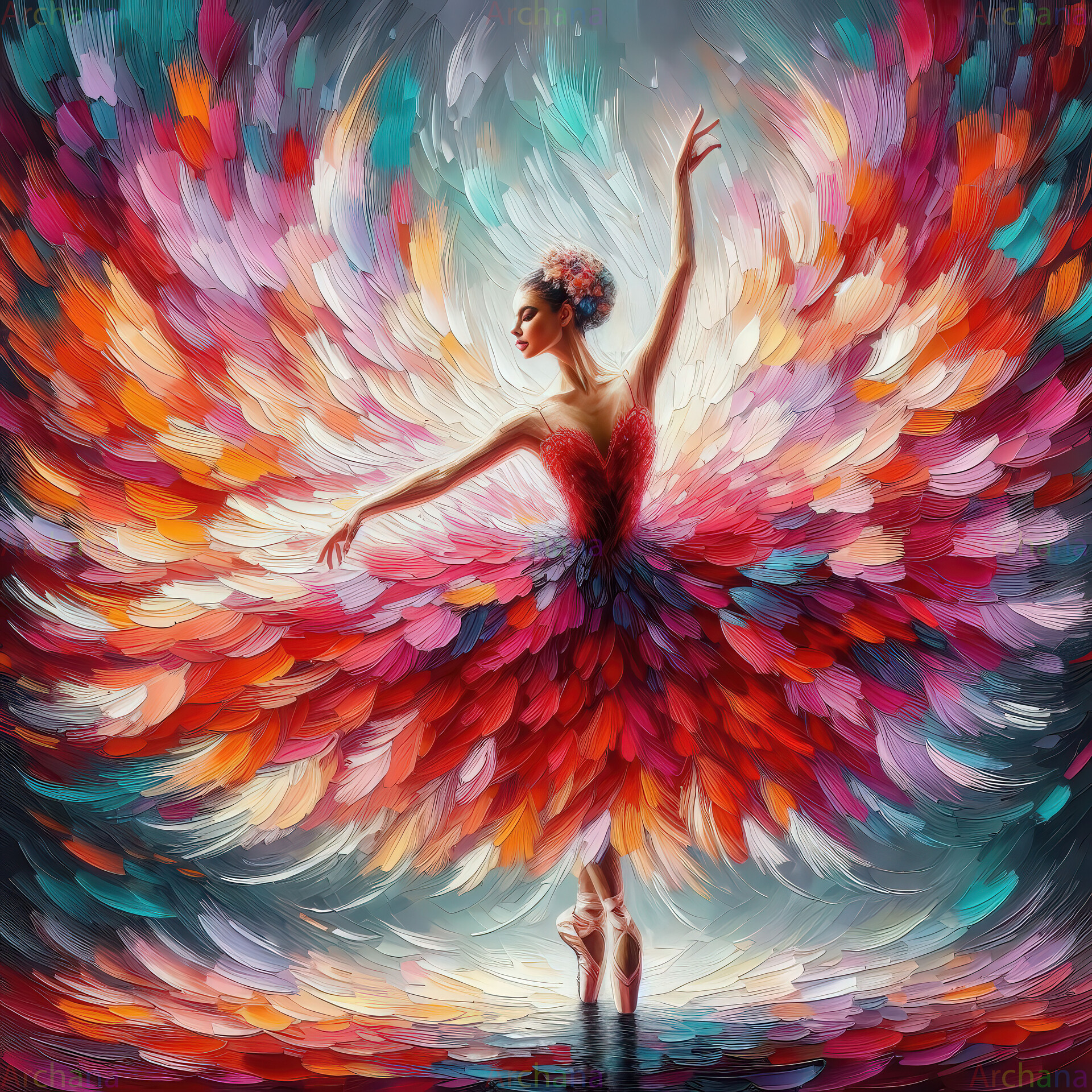 Archana - En Pointe in Motion: A Modern Take on Ballet’s Fluid Grace