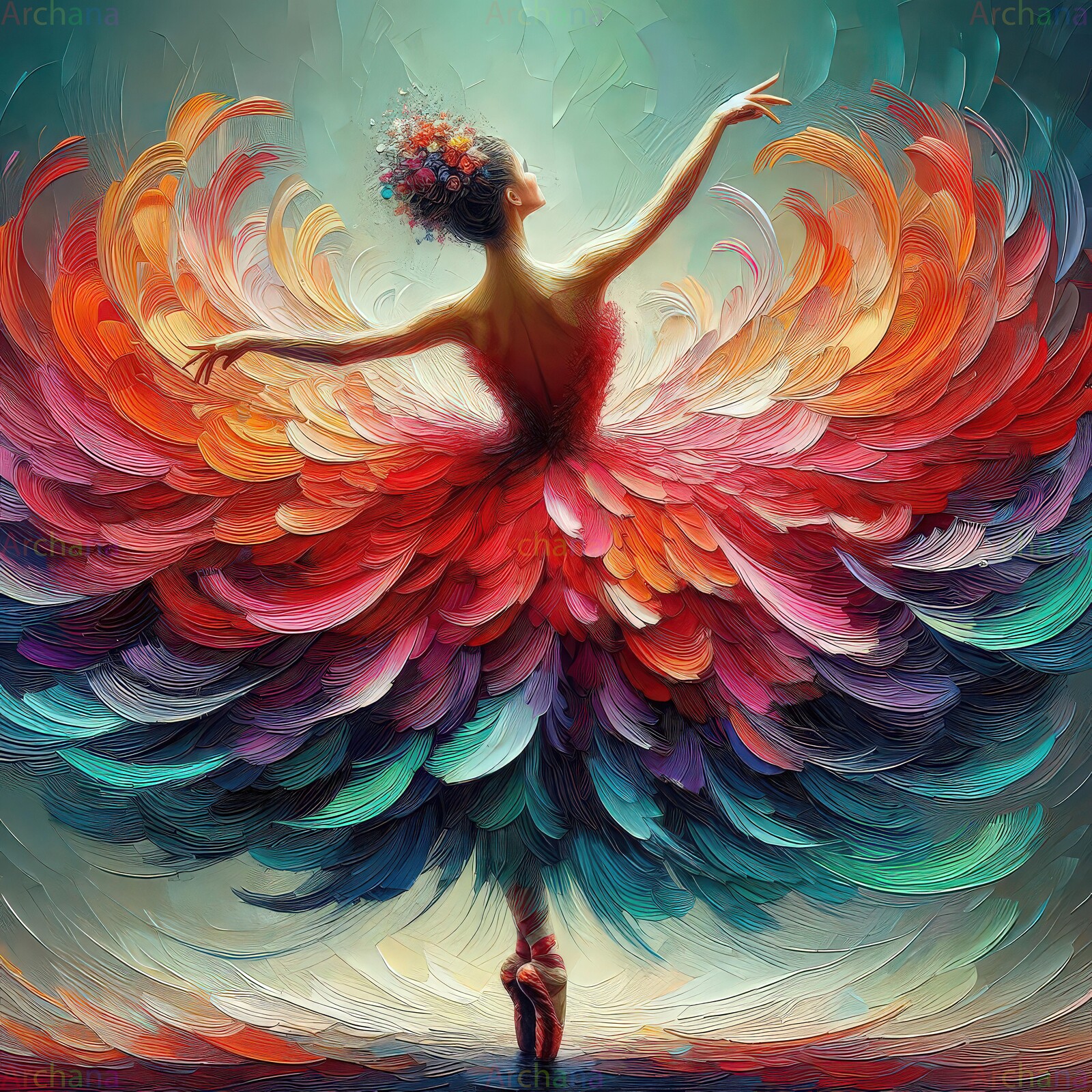 Archana - En Pointe in Motion: A Modern Take on Ballet’s Fluid Grace