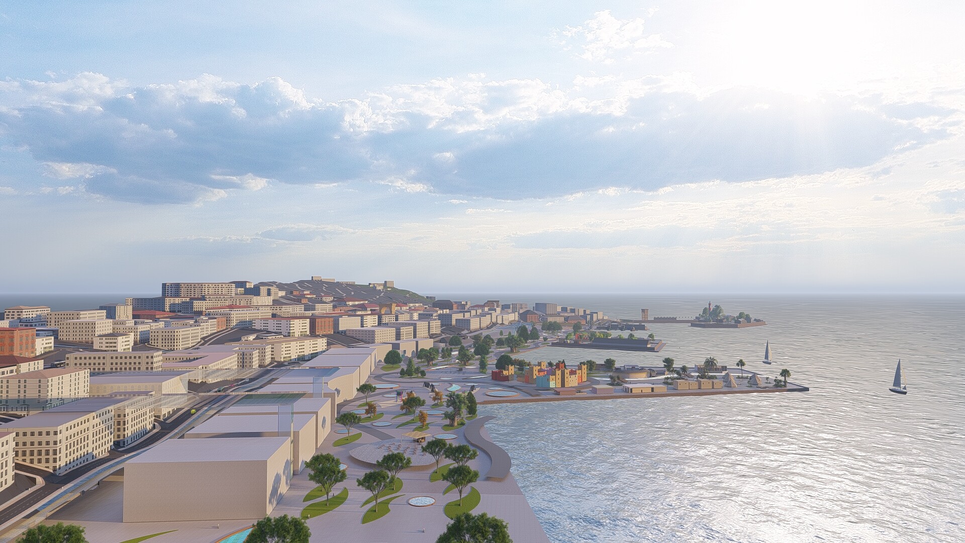 ArtStation - Algiers Urban Redevelopment Project